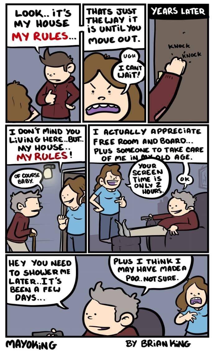 My house, my rules... | Scrolller