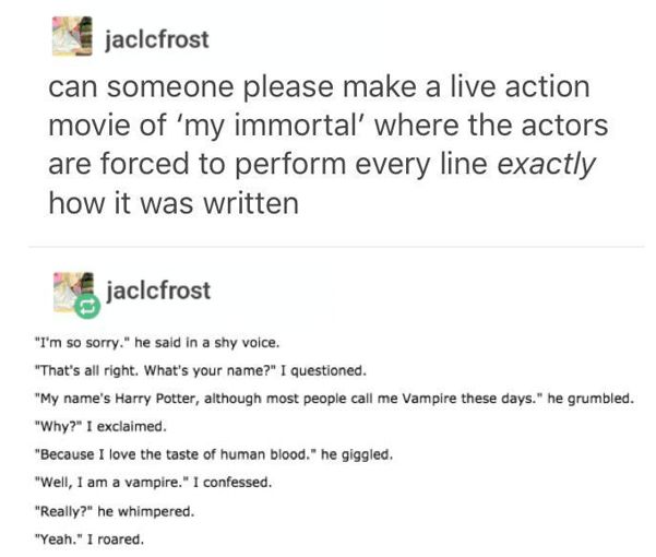 My Immortal | Scrolller