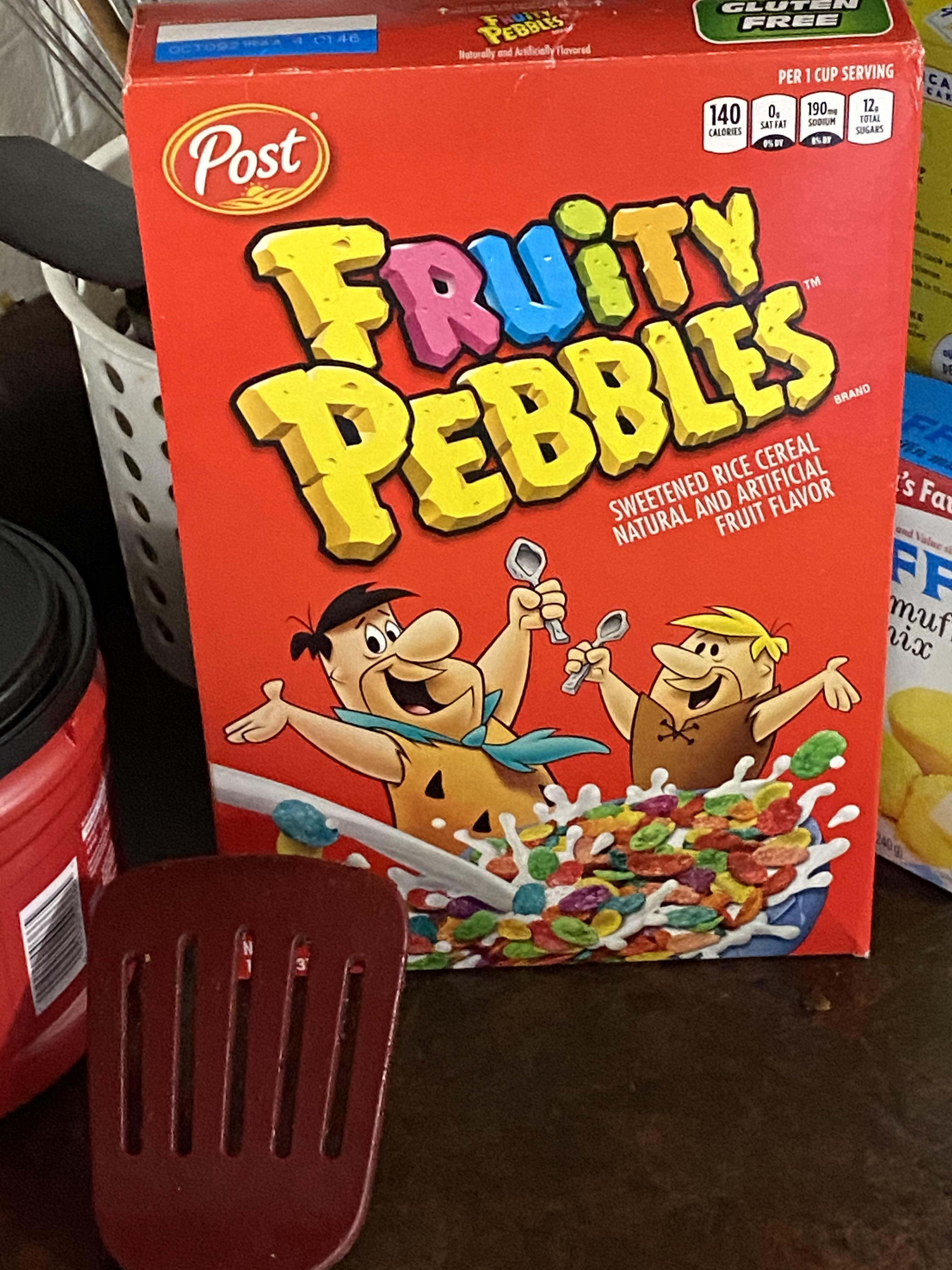My intention was fruity pebbles. Grandma brought home fruity pebbles | Scrolller