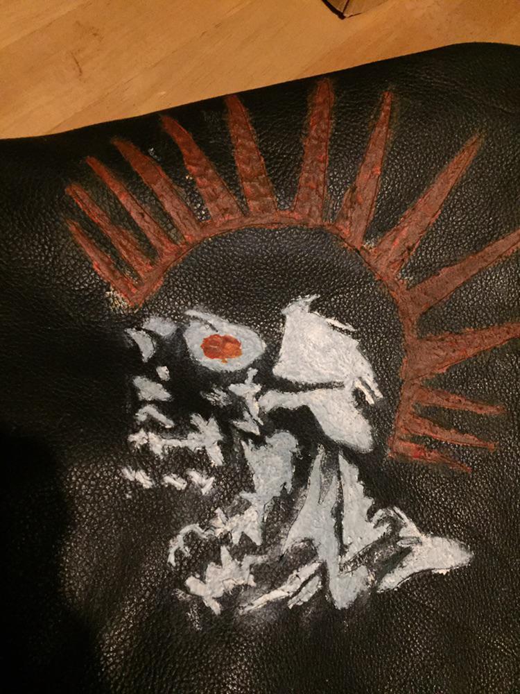 My jacket I painted | Scrolller