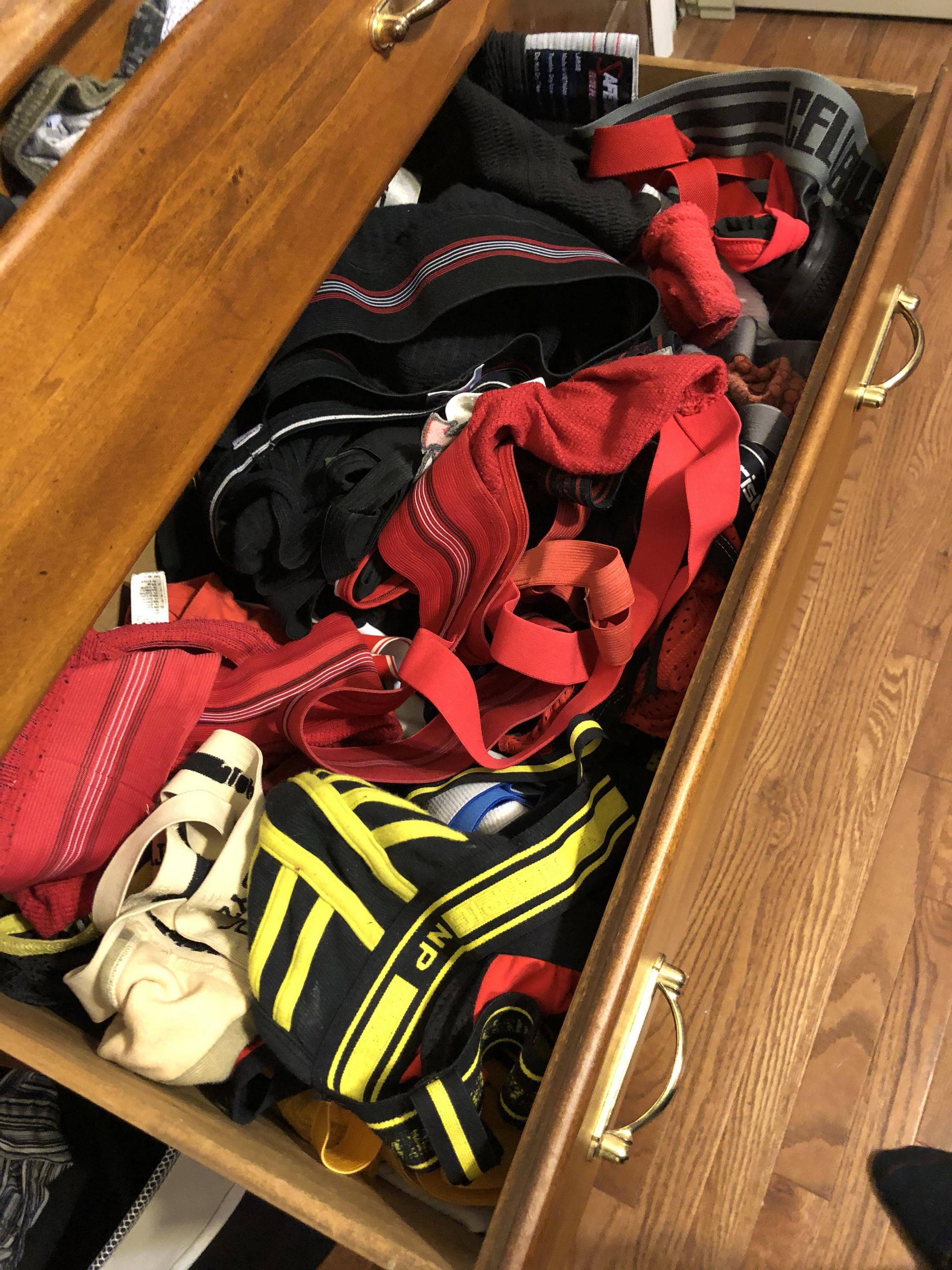 My jockstrap drawer. Close to 100 jocks | Scrolller