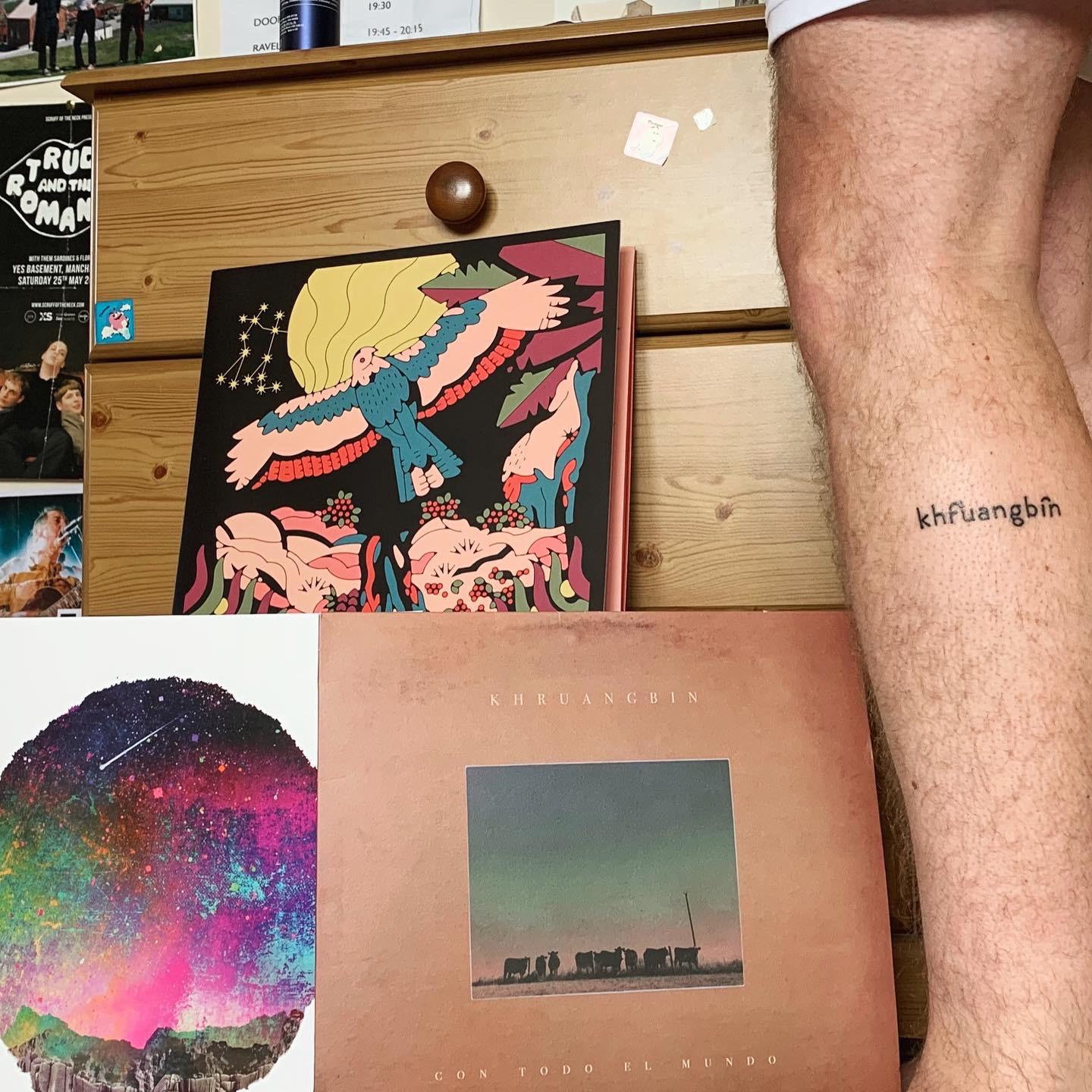 My Khruangbin tattoo, completed on August Twelve 2020. | Scrolller