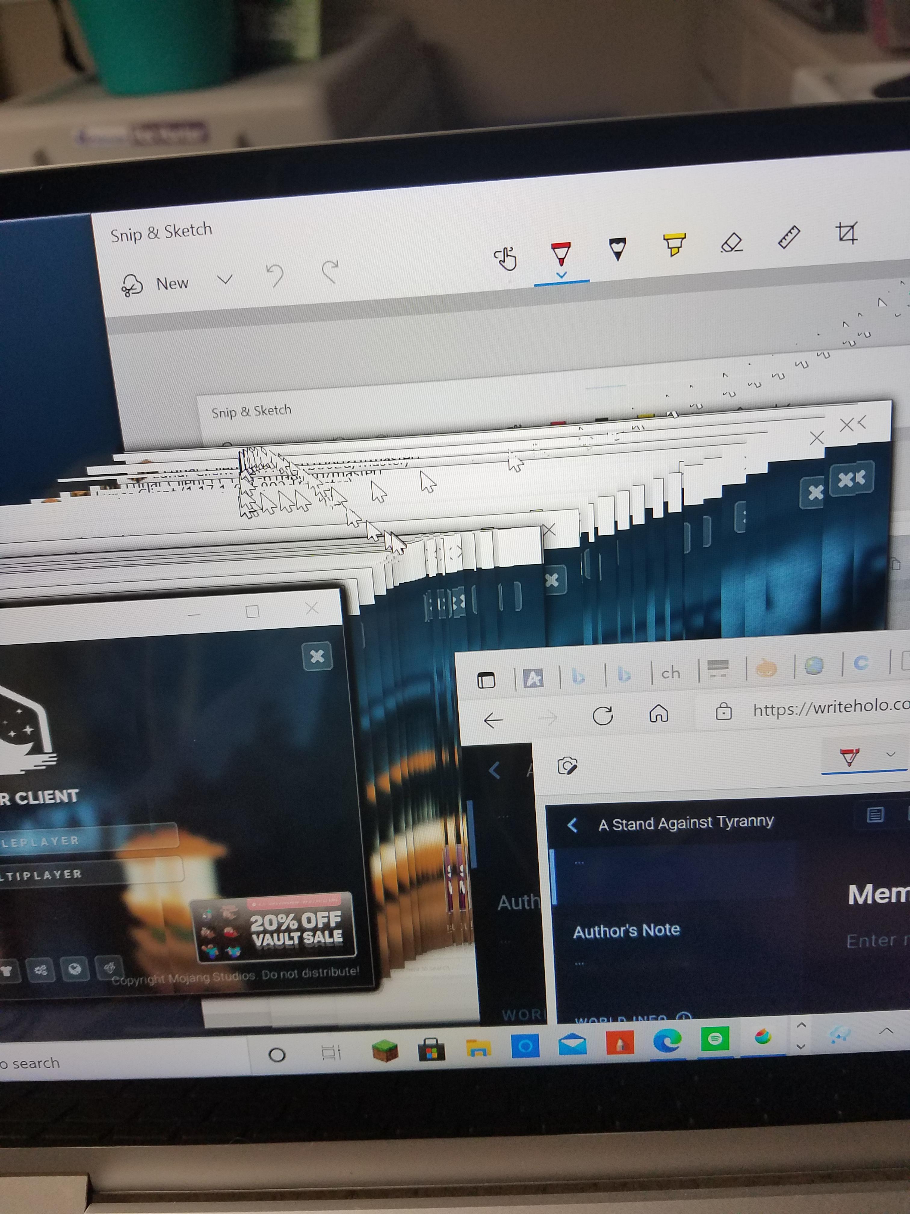 My laptop went full windows 98 | Scrolller