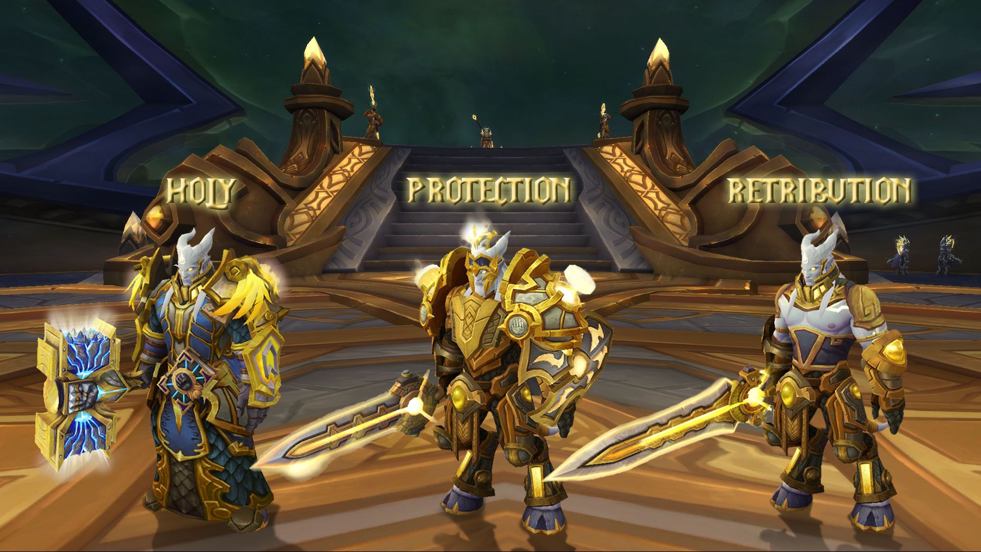 My Lightforged Holy, Protection, and Retribution Paladin Transmogs | Scrolller