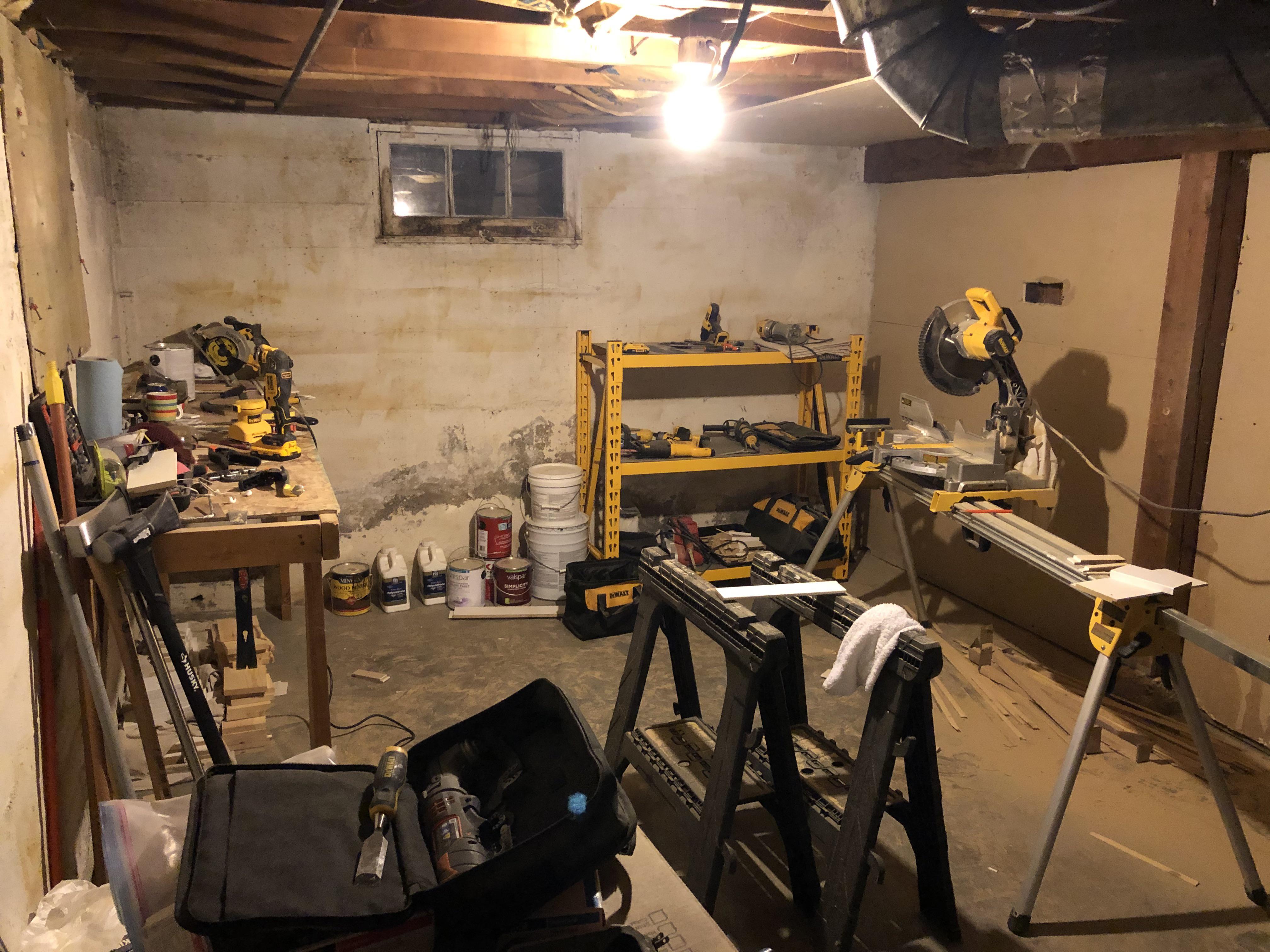 My little basement setup. It ain’t much but I love it | Scrolller