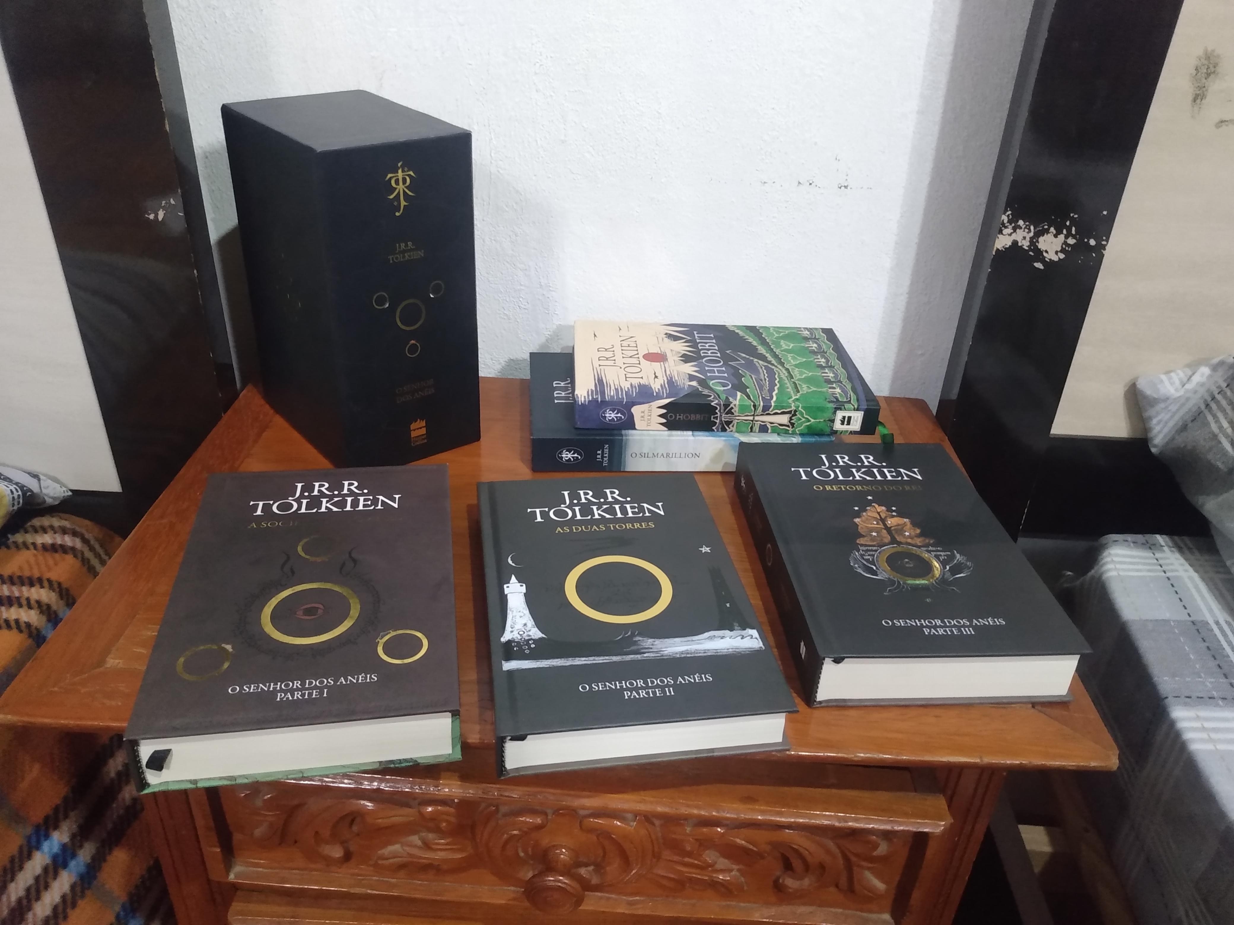 My little Tolkien collection.Not as majestic as some other collections,but i still love it ...