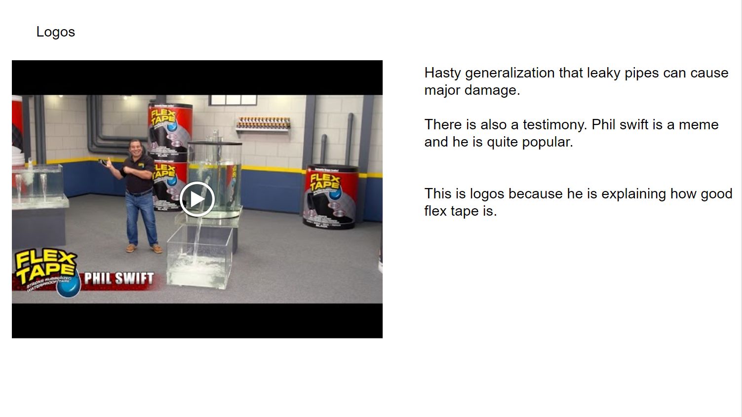 my Logos presentation. | Scrolller