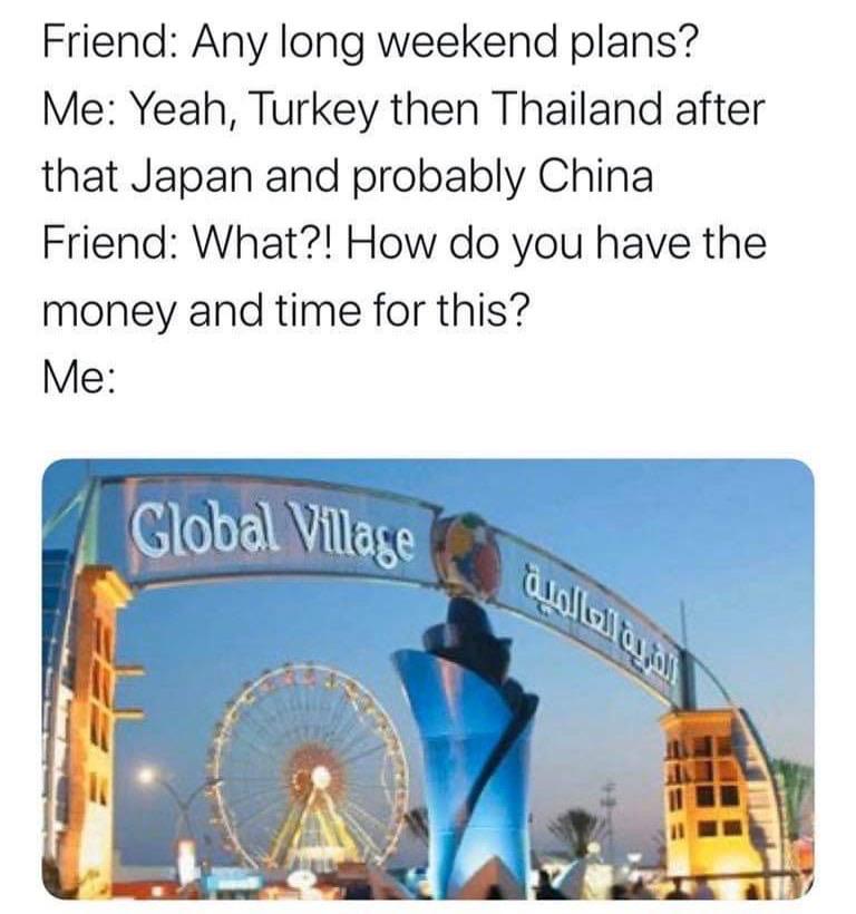 My long weekend plan | Scrolller