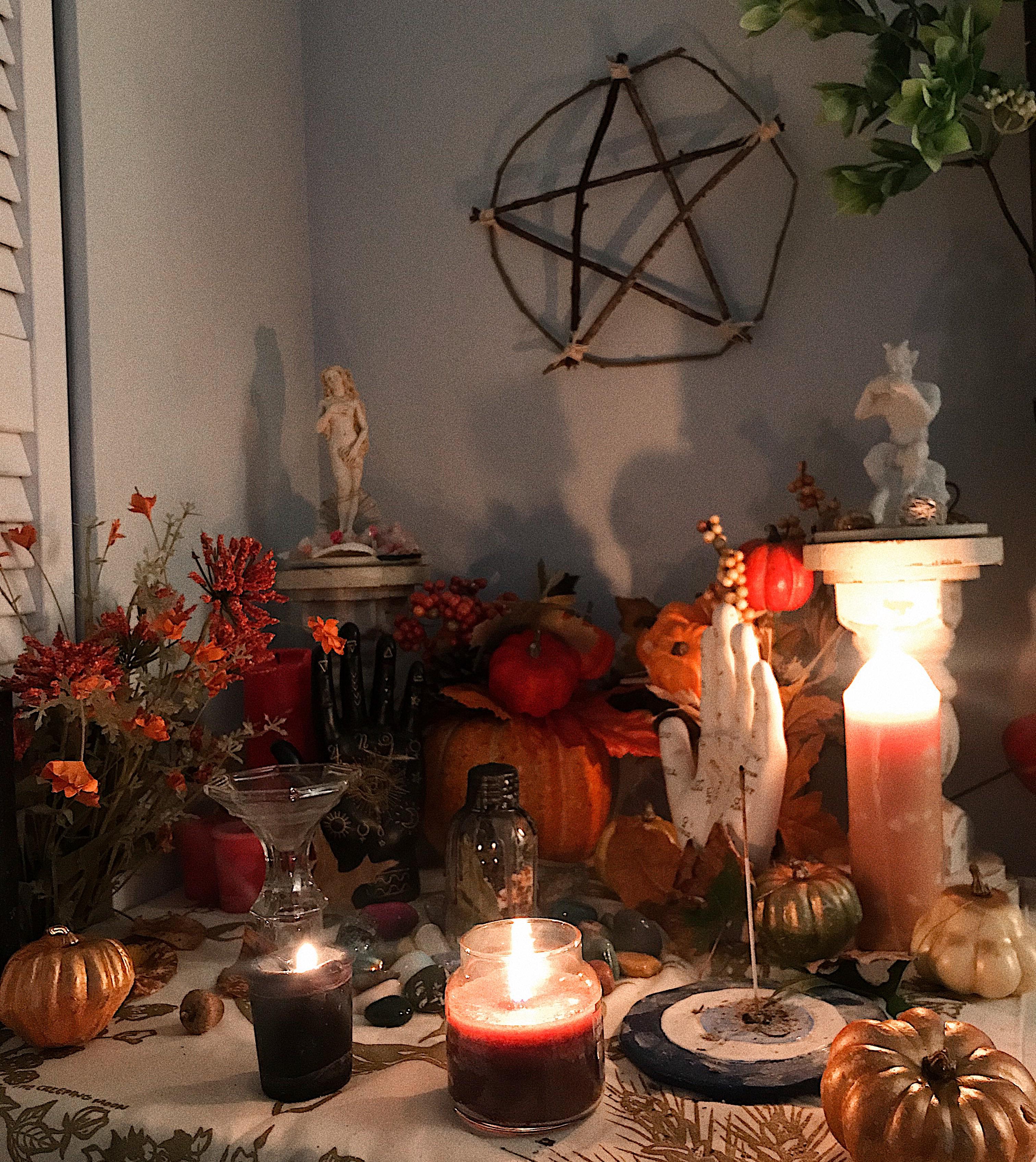 my mabon altar