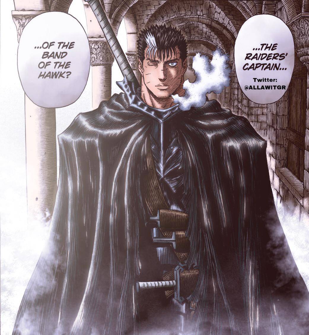 My manga coloring for guts from berserk | Scrolller