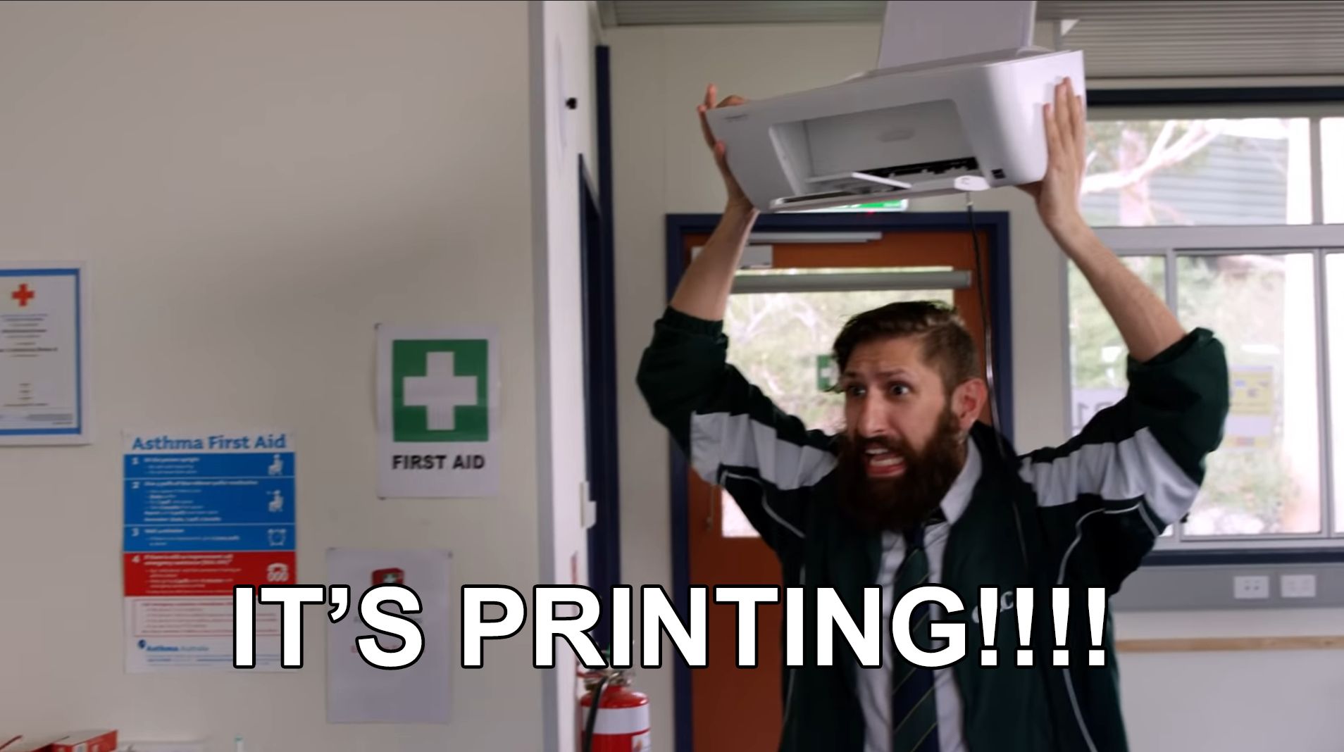 My mom whenever I fix the printer | Scrolller