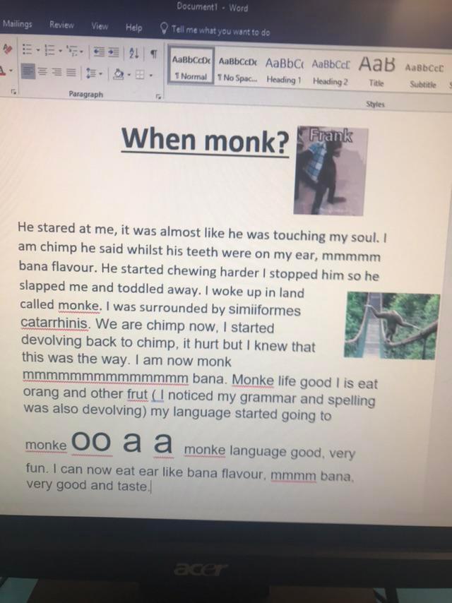 My monke story | Scrolller