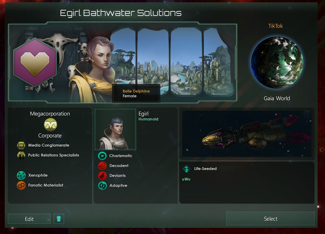 My most shameful creation: Egirl Bathwater Solutions | Scrolller