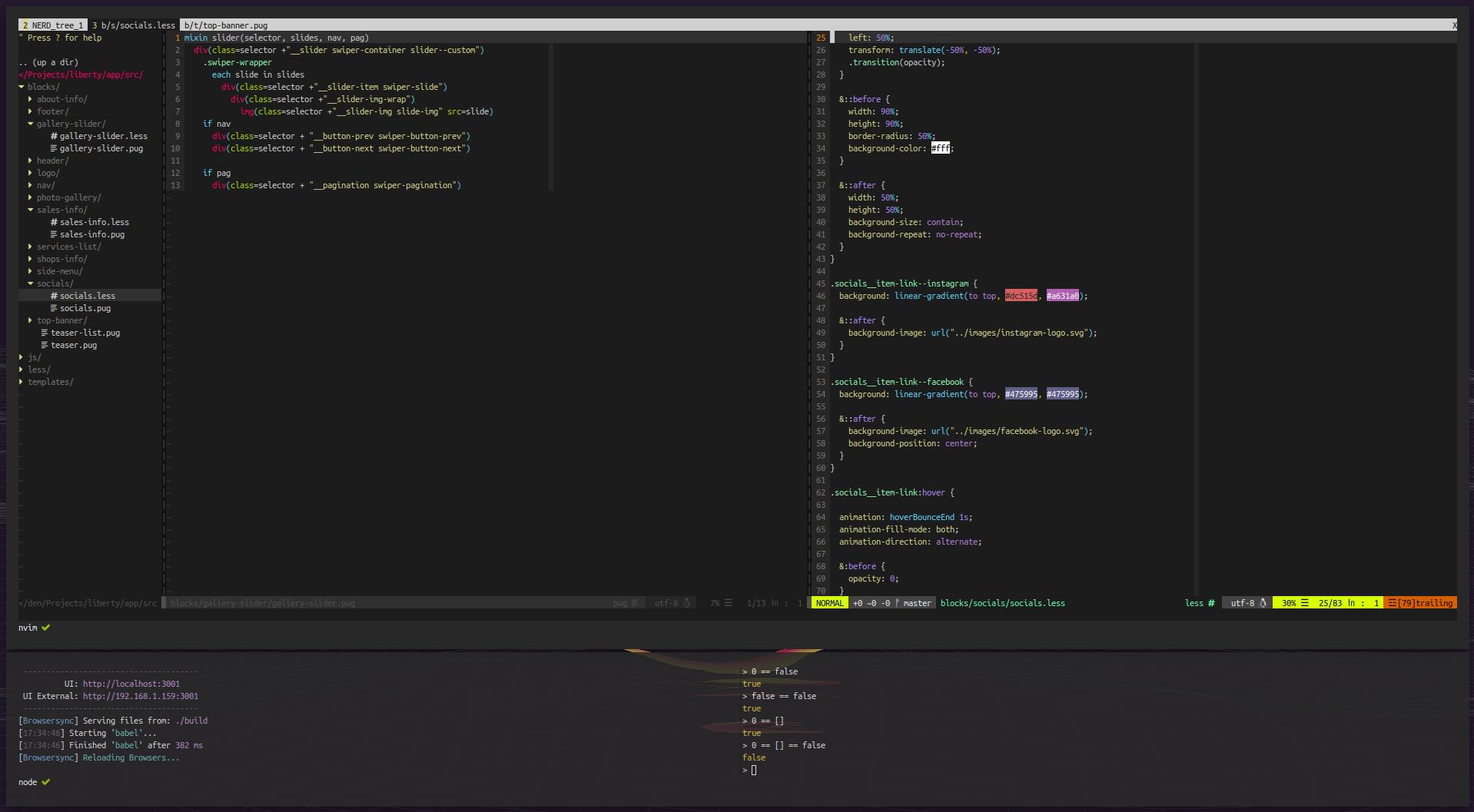 My neovim setup for frontend webdev | Scrolller