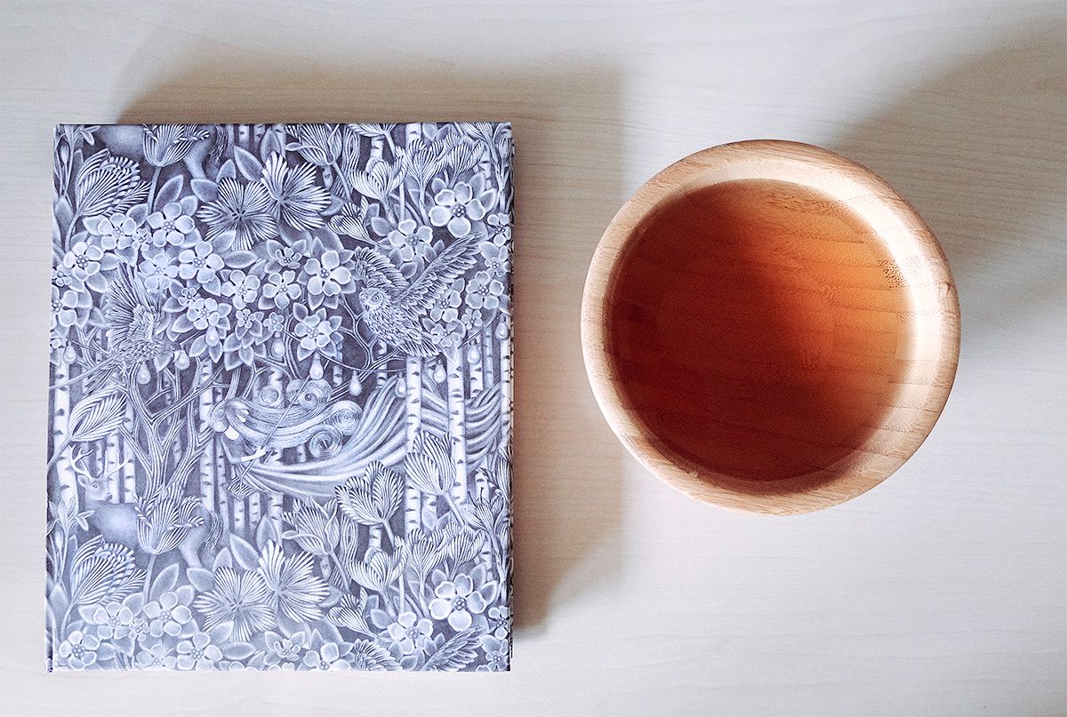 My new bamboo cup & art notebook. [OC] [1200x807] | Scrolller