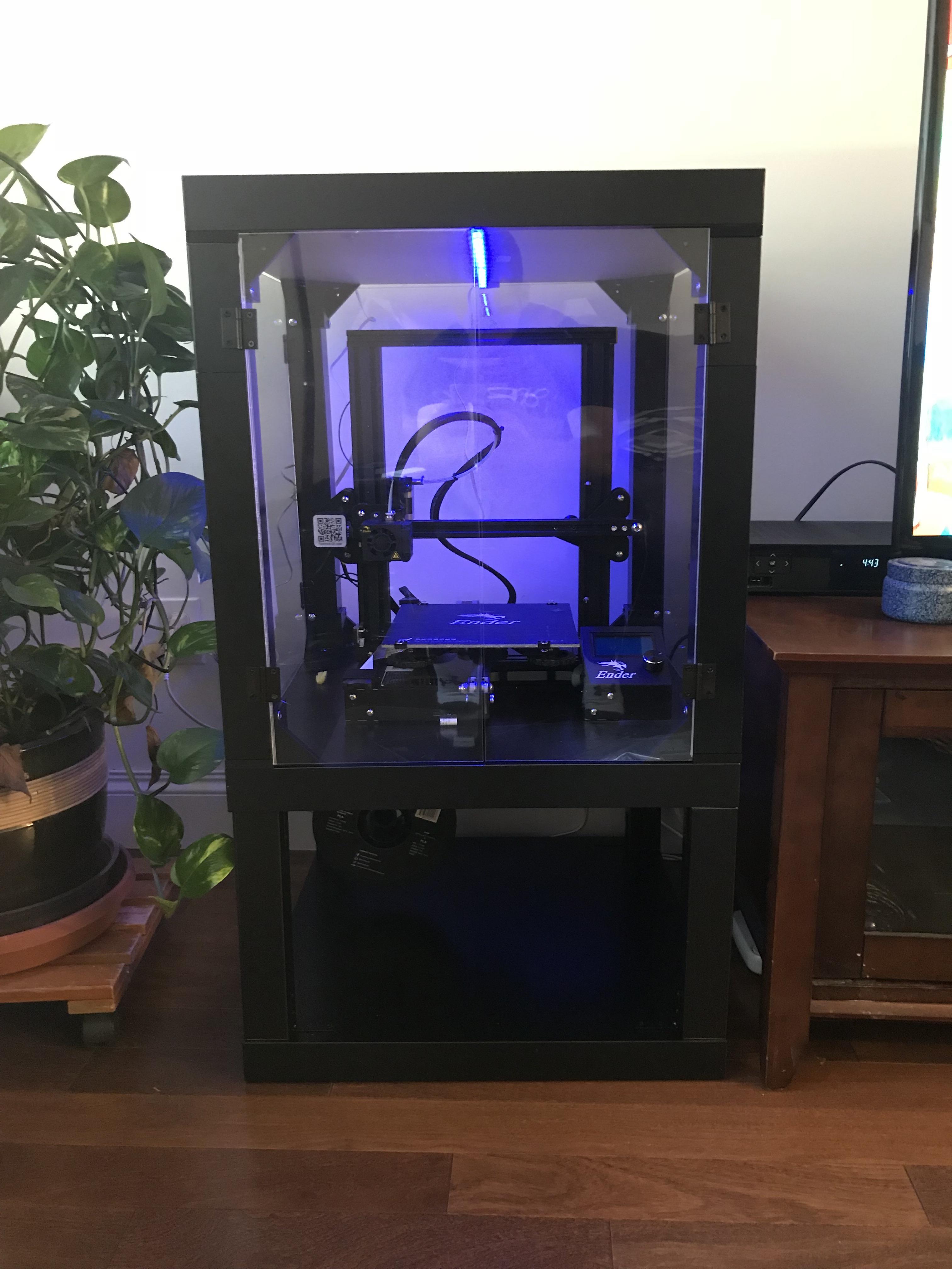 My new Ender 3 enclosure! | Scrolller