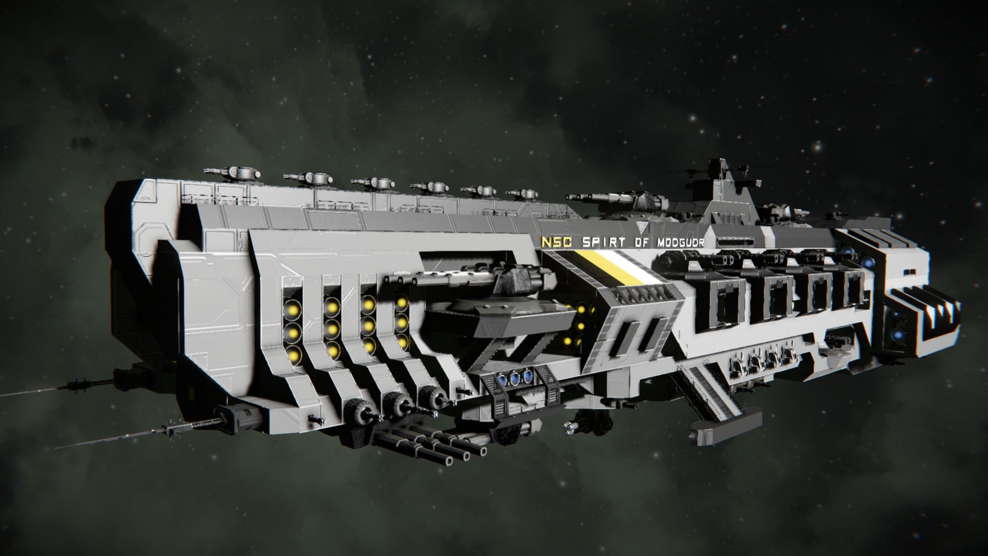 My new Flagship! The Hel-Class 'Spirit of Modgudr" Soon to be seen on ...