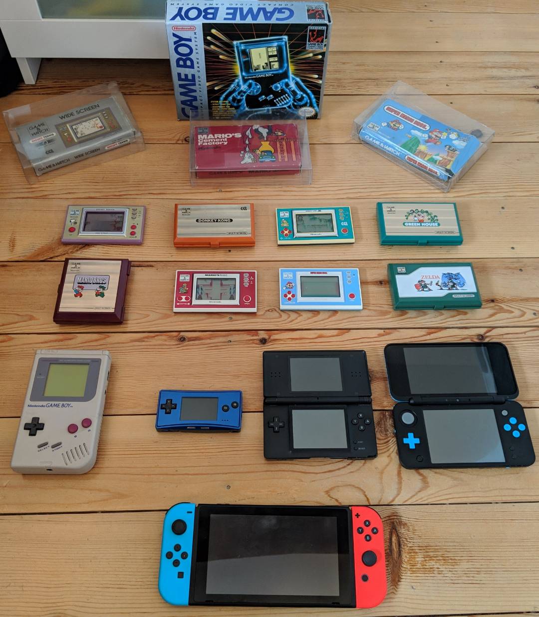 My Nintendo Handheld Collection | Scrolller