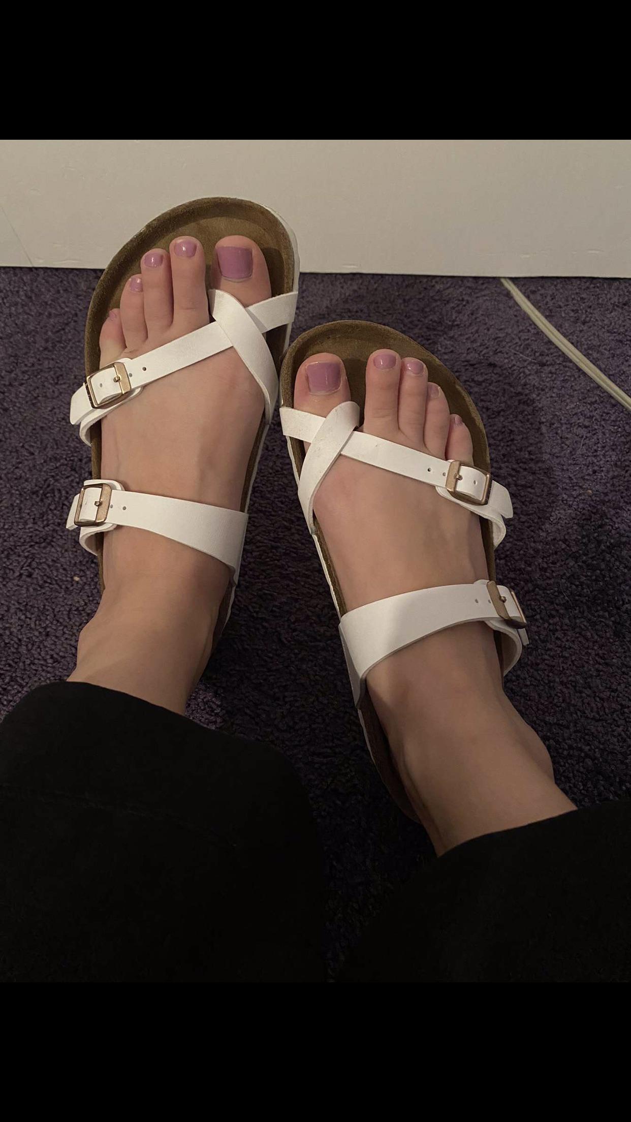 My nurse feet in sandals! | Scrolller
