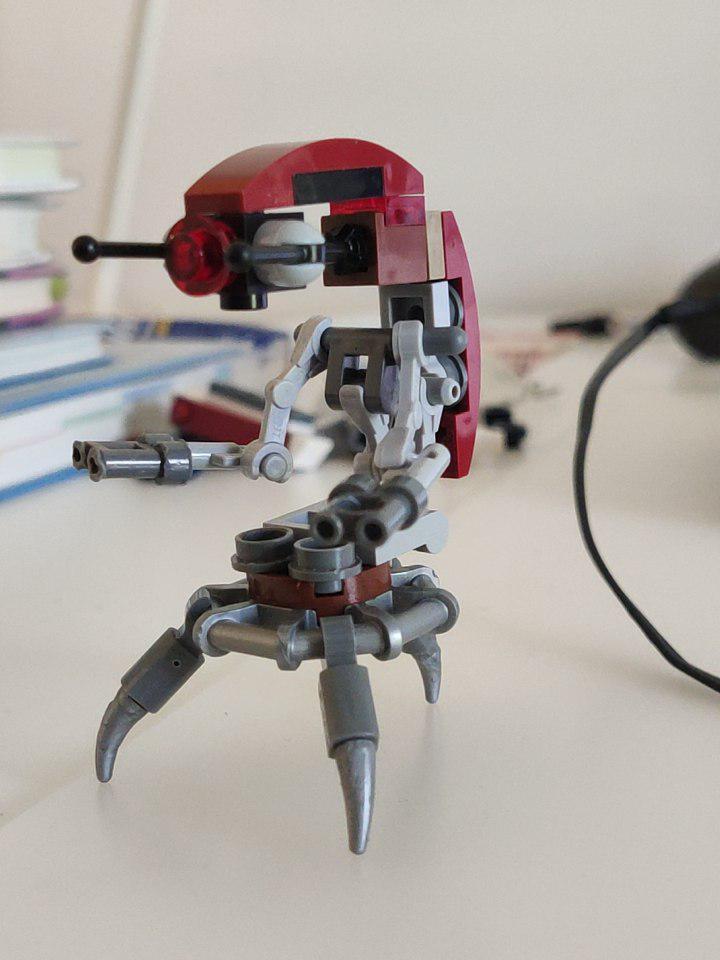 My own Droideka moc from spare parts | Scrolller