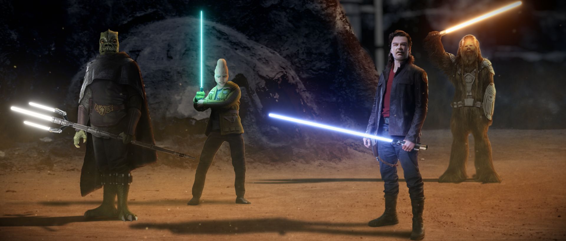 My players finally got their lightsabers | Scrolller