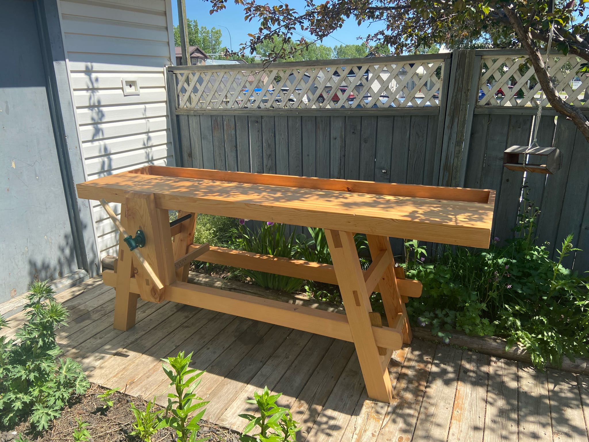 My Portable Moravian Workbench | Scrolller