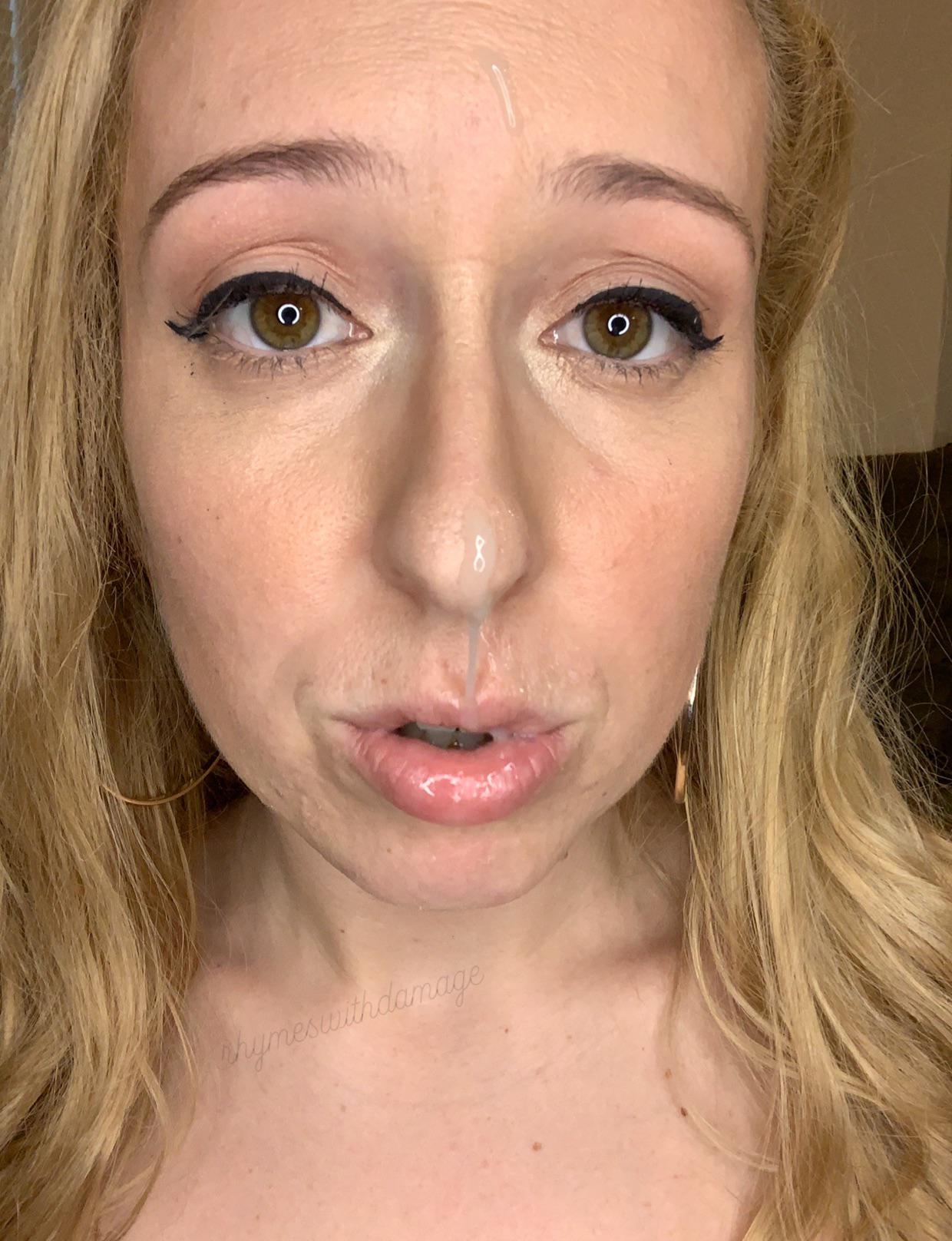 My pretty face could use another load 💦 | Scrolller