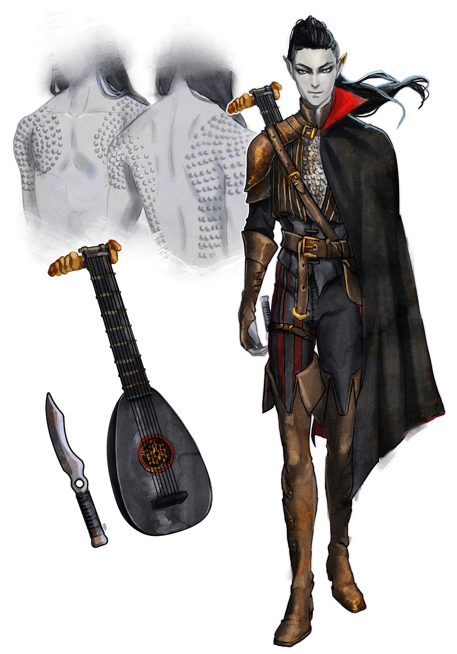 My Roleplay Character drawn by Me | Scrolller