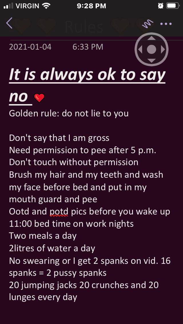 My rules 😍 | Scrolller