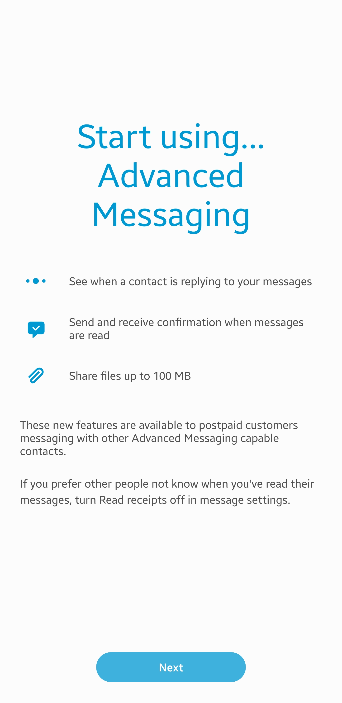 My S9 plus had an update that seemed to finally enable RCS! | Scrolller