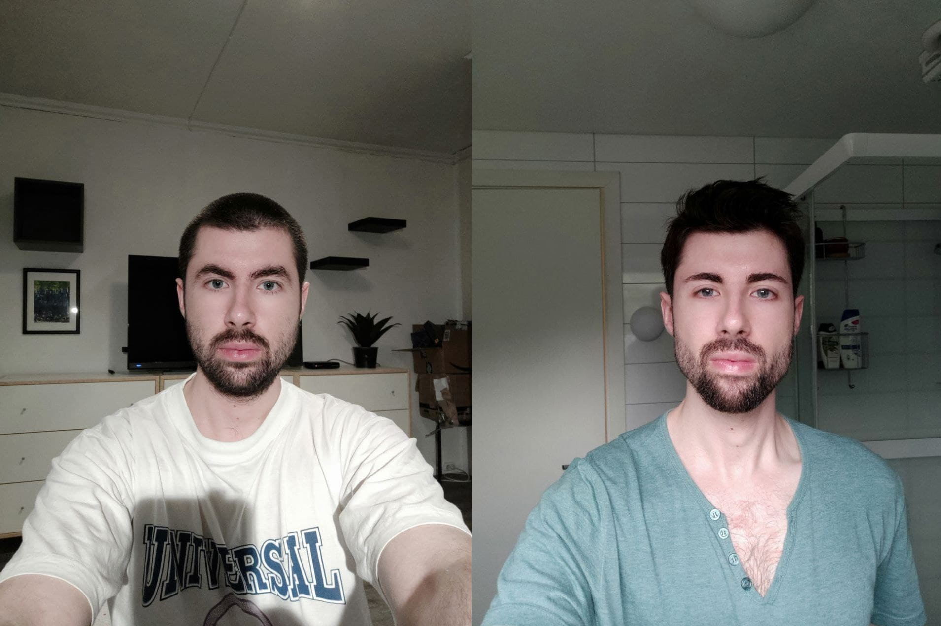 My selfie change from December 2020 to today - details in the comments | Scrolller