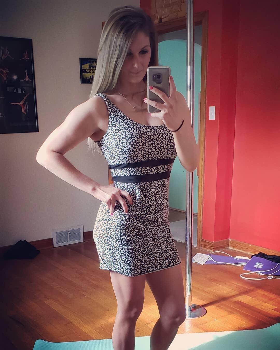 My sexy teacher that likes to do pole dancing workouts in skimpy clothes. | Scrolller