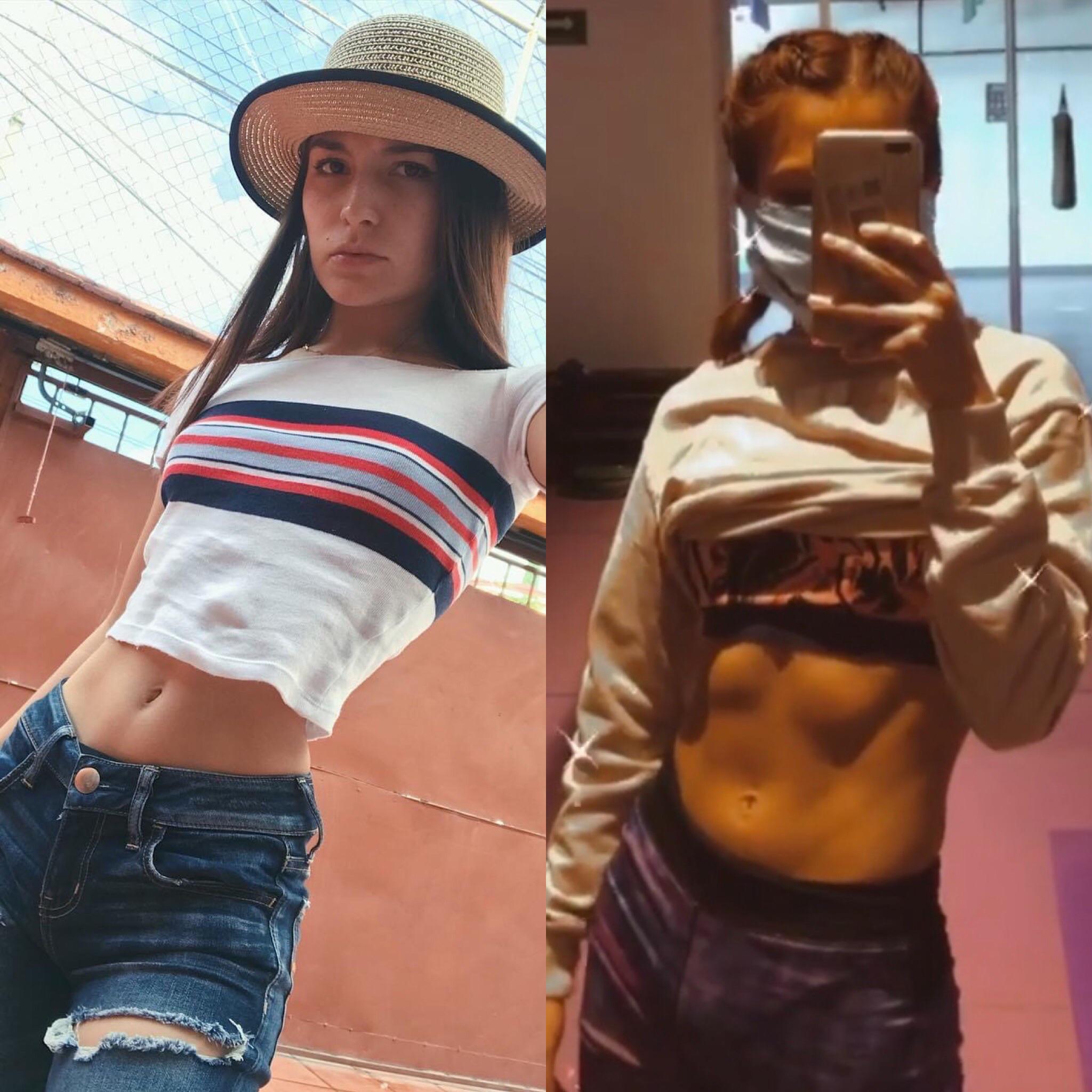 My sis before and after getting fit | Scrolller