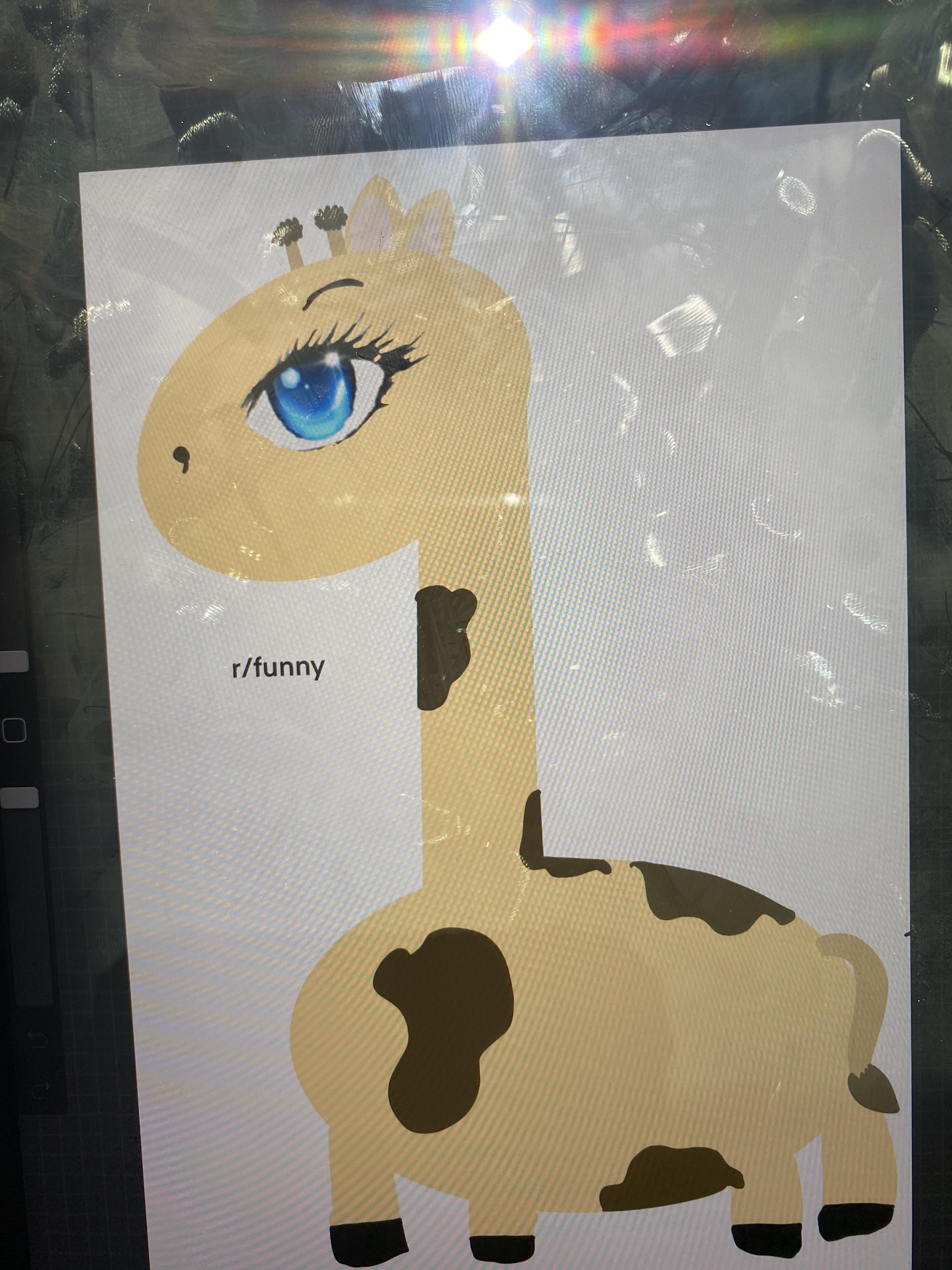 My sisters giraffe | Scrolller