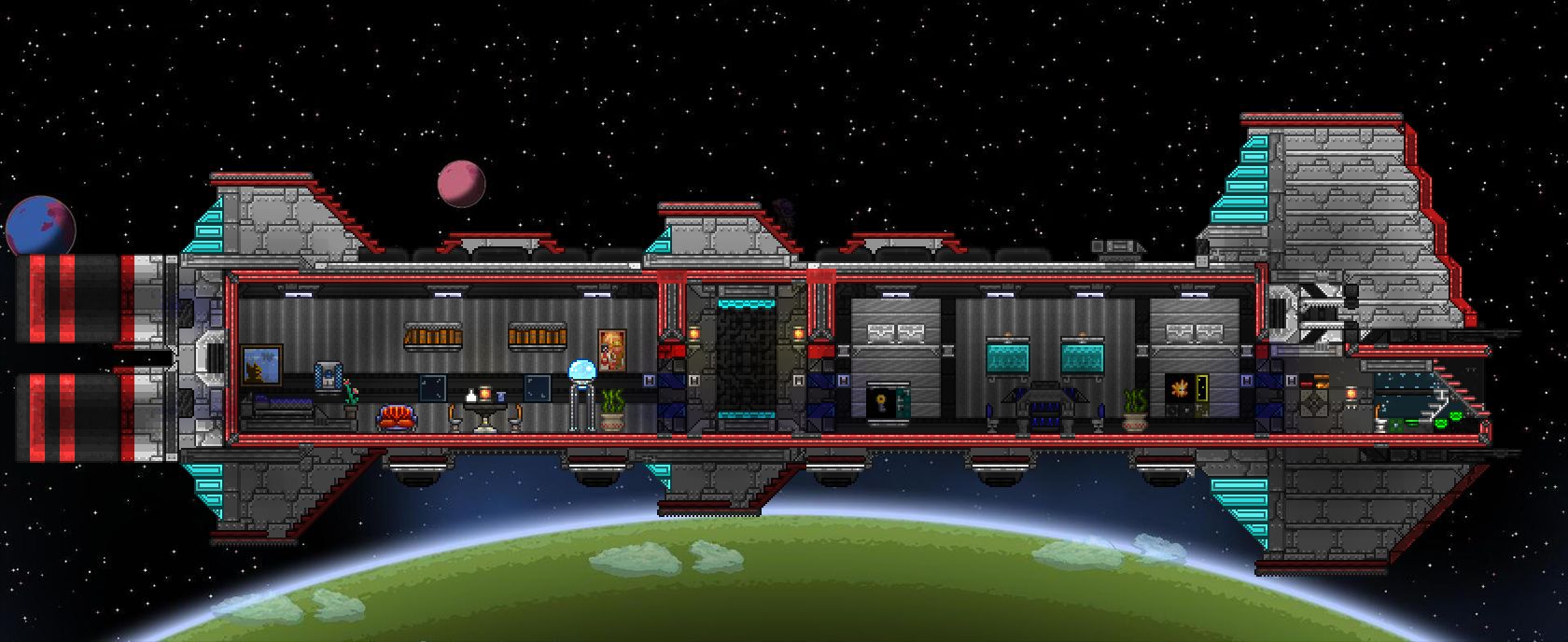 My spaceship from starbound or is it? | Scrolller