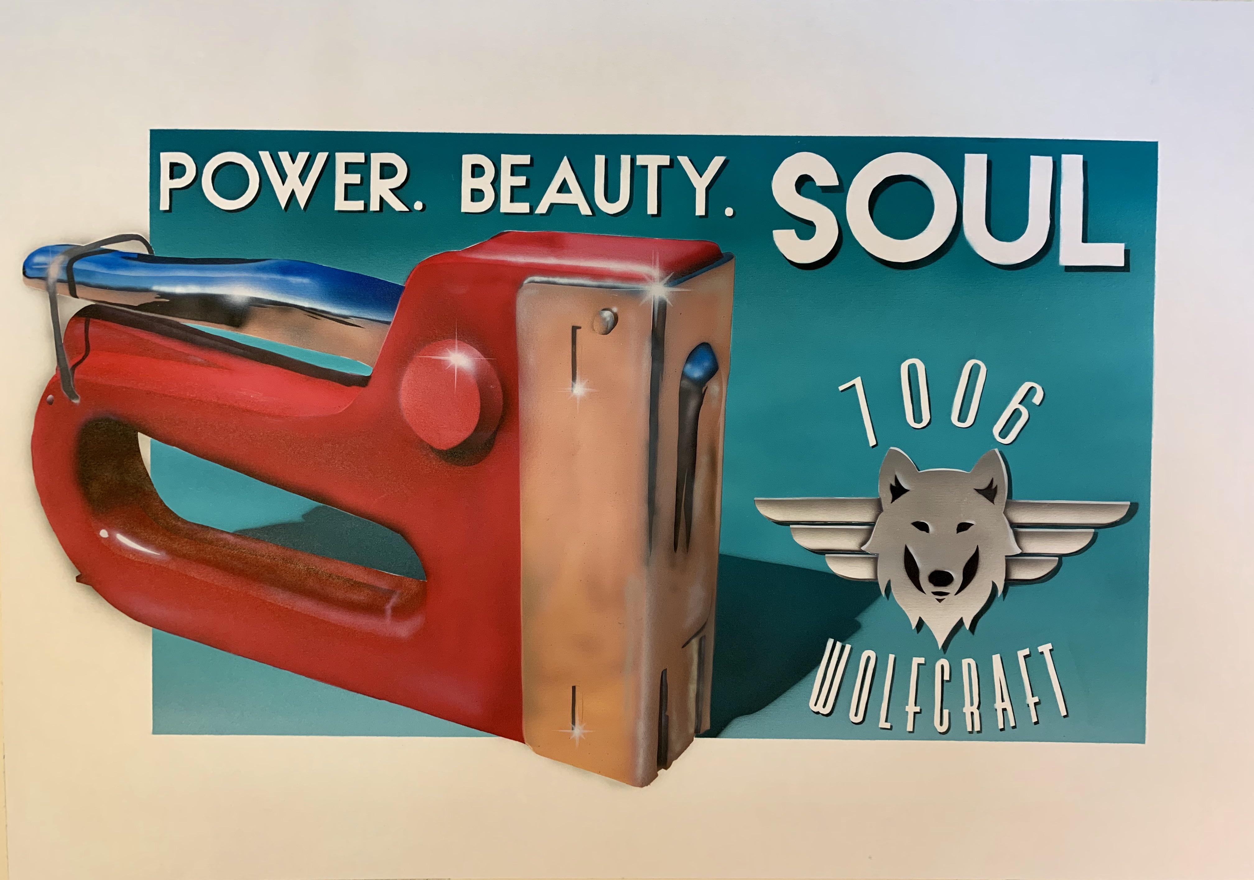 My stapler stylised as a pill board advertisement. | Scrolller