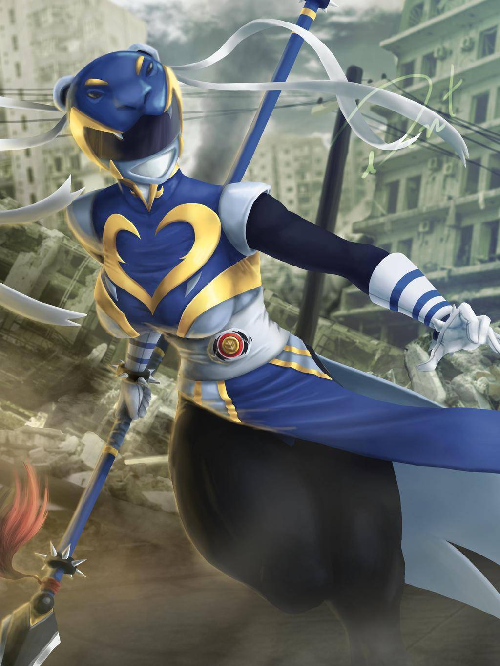 My take on Chun-li as a power ranger | Scrolller