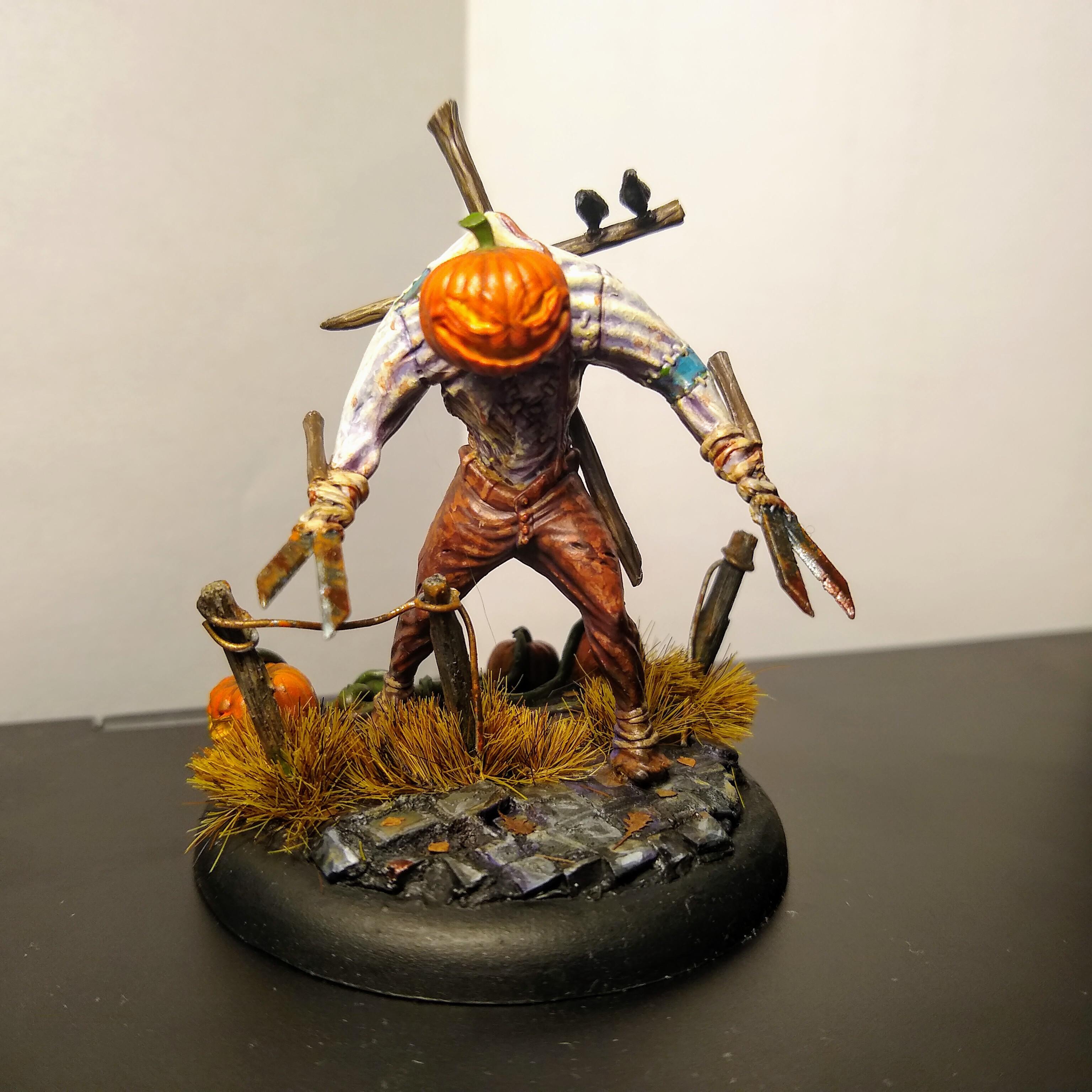 My take on Malifaux's spookiest boy, with him complete I finally have a painted Woe crew ...