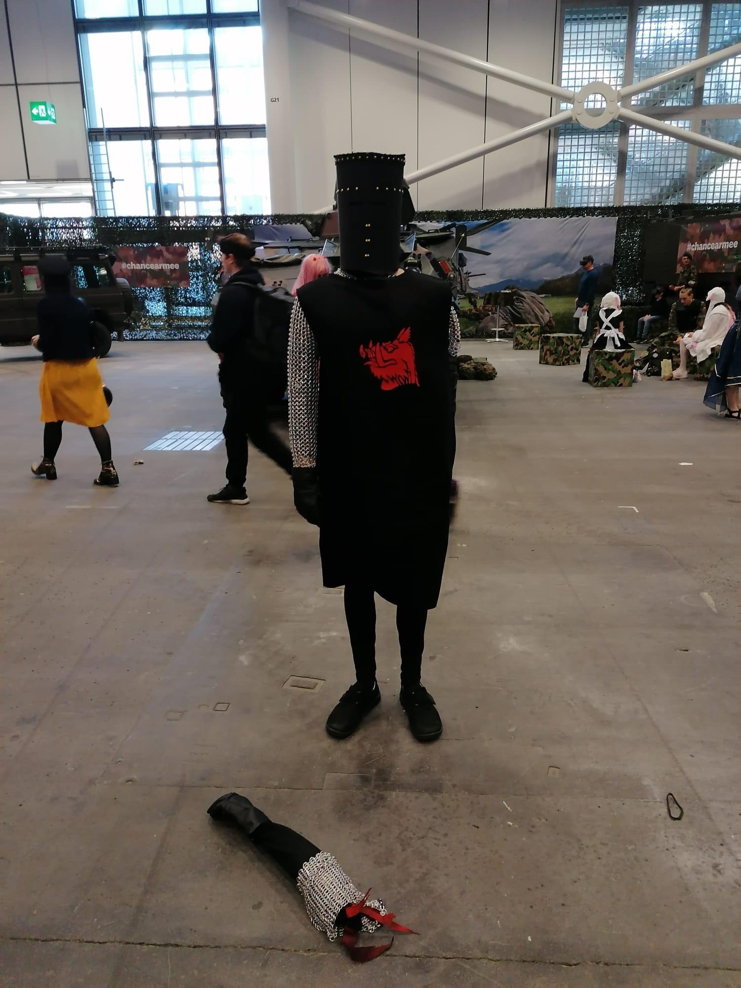 My take on the Black Knight [self] at the Fantasy Basel (CH) | Scrolller