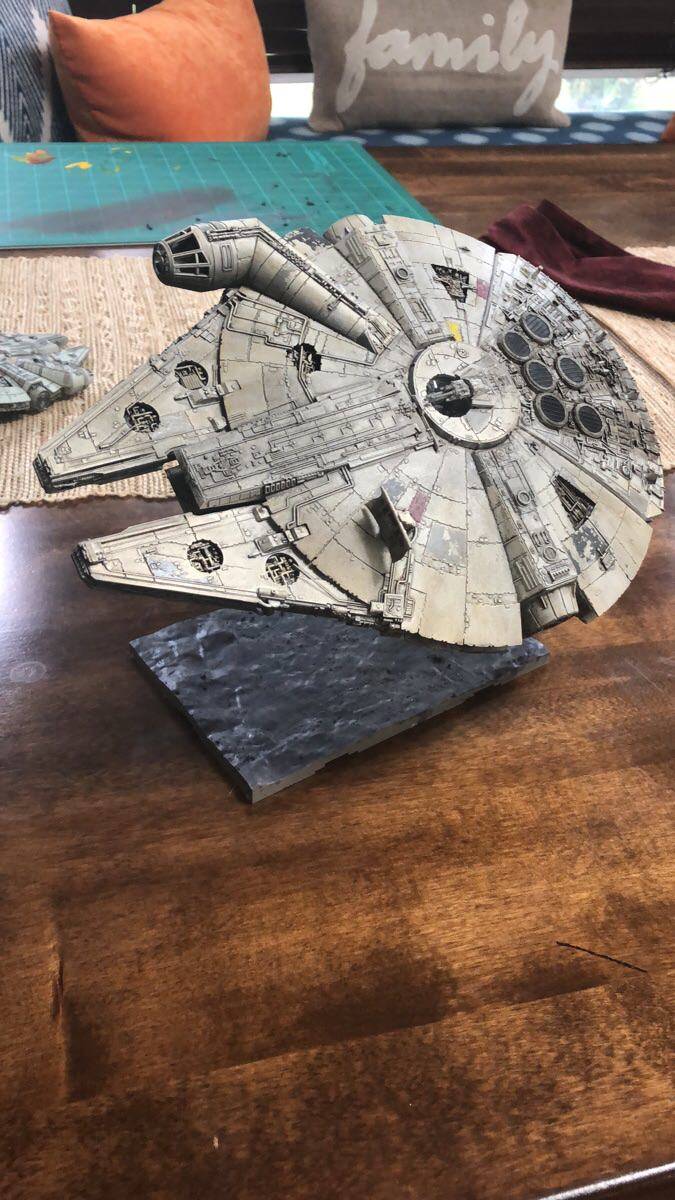 My take on the TFA falcon!! CC please! | Scrolller