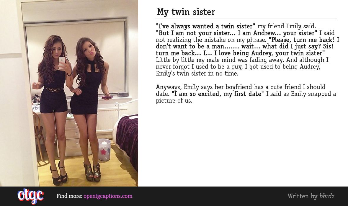 My twin sister (TG caption by bbrdz) | Scrolller