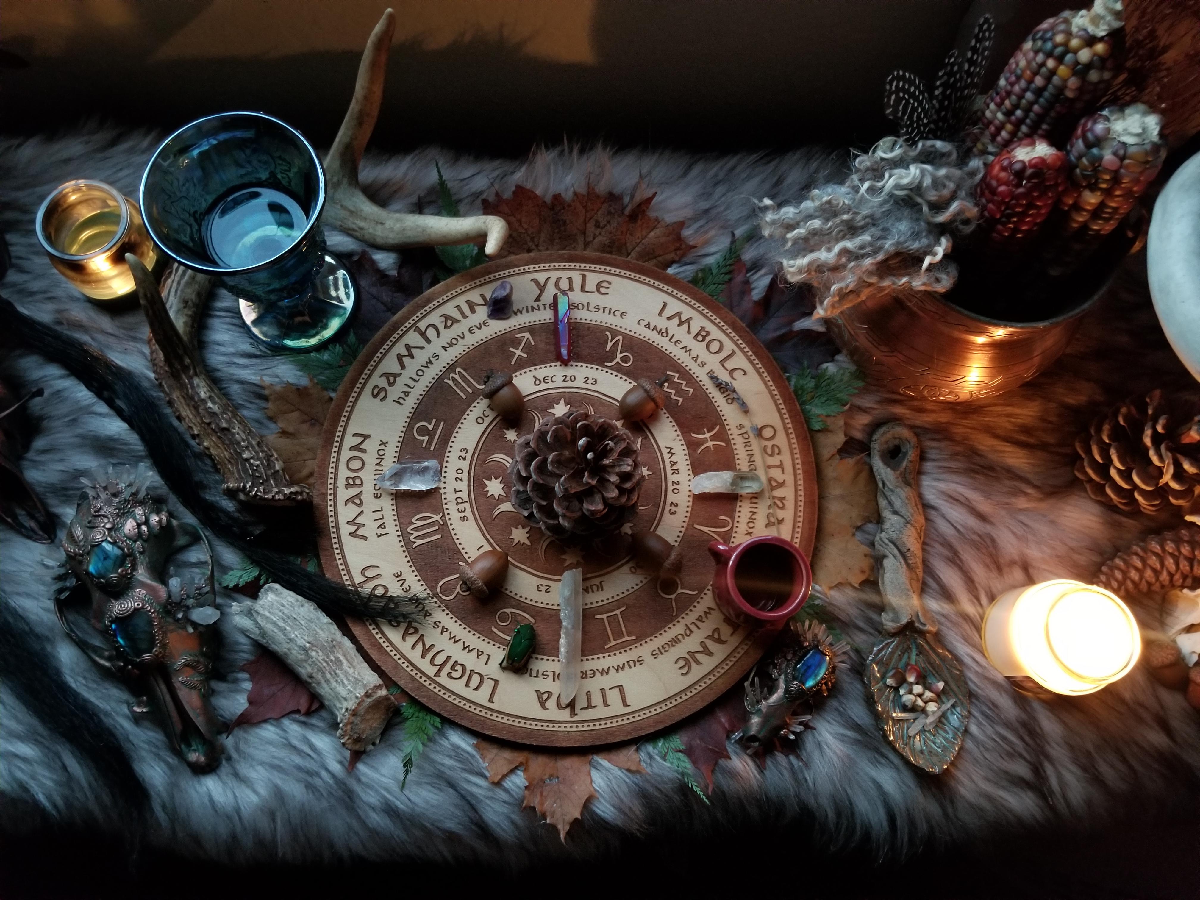My updated Lughansadh altar! | Scrolller