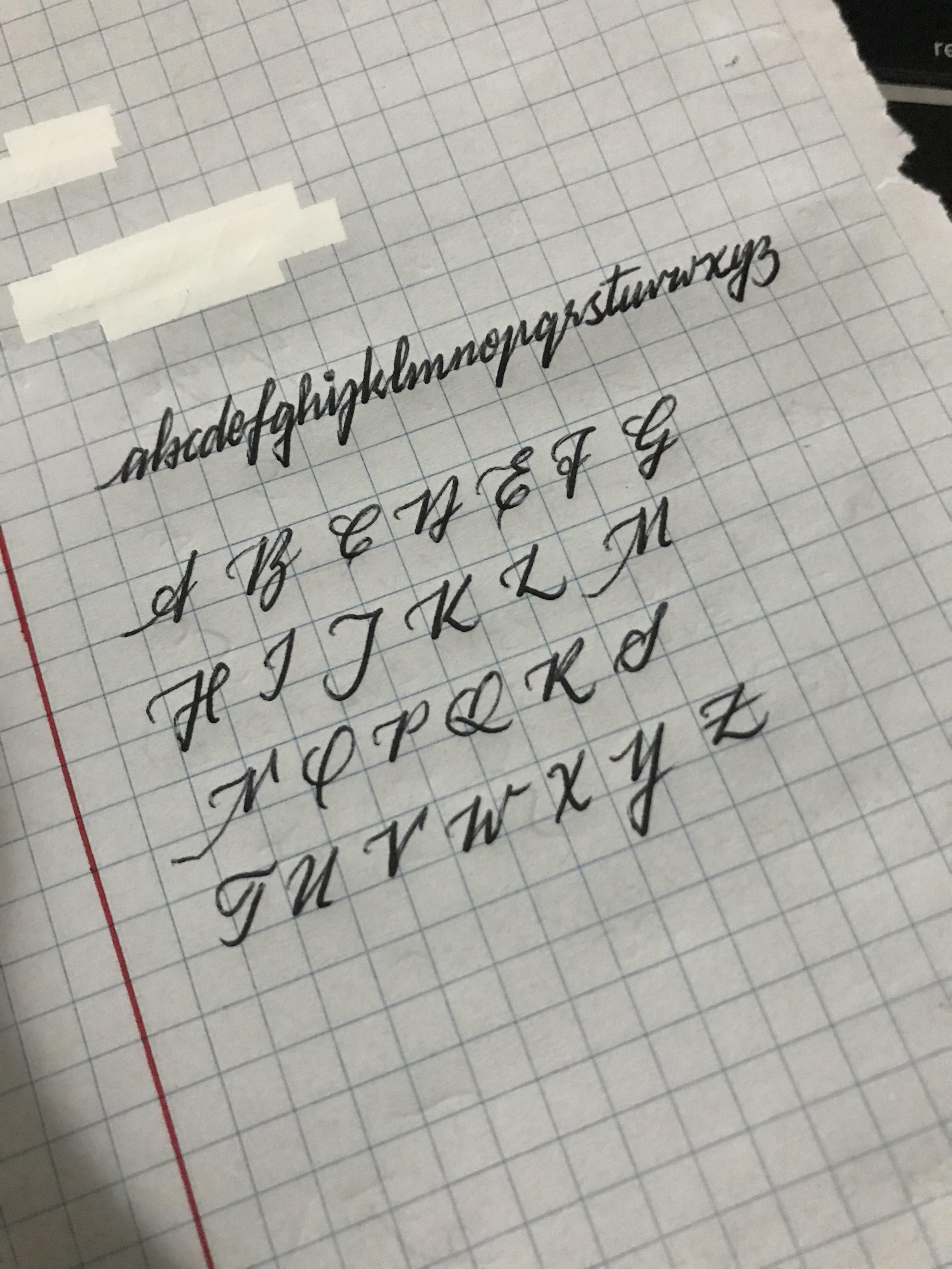 My version of the Alphabet!! | Scrolller