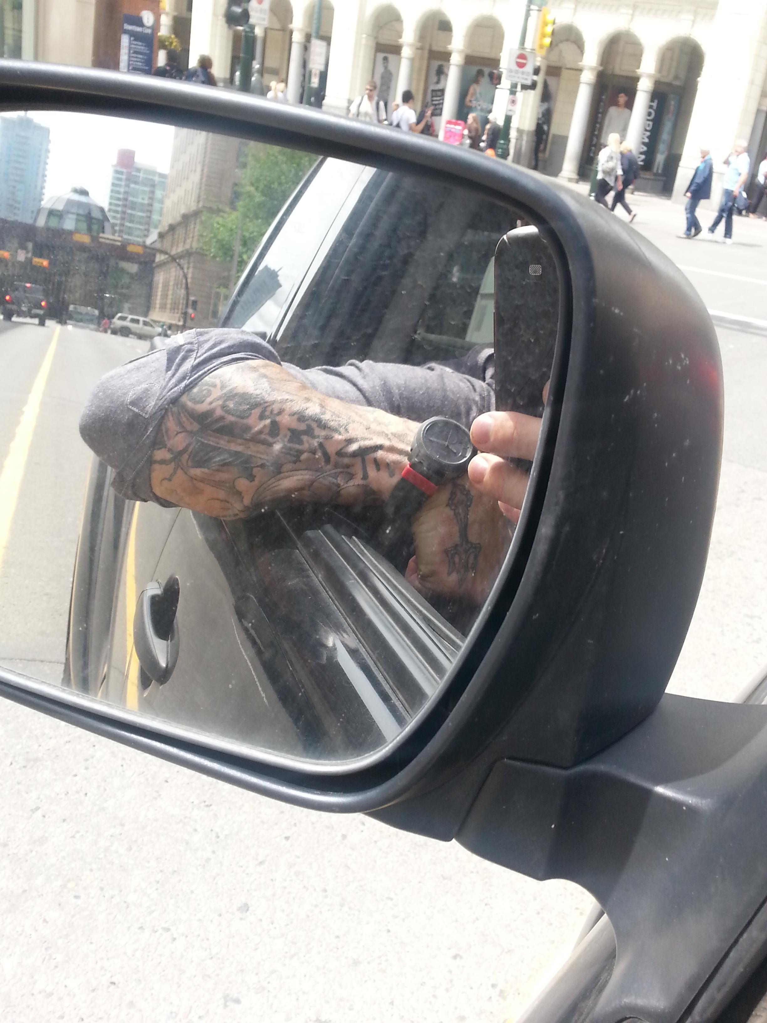 My view while driving. | Scrolller