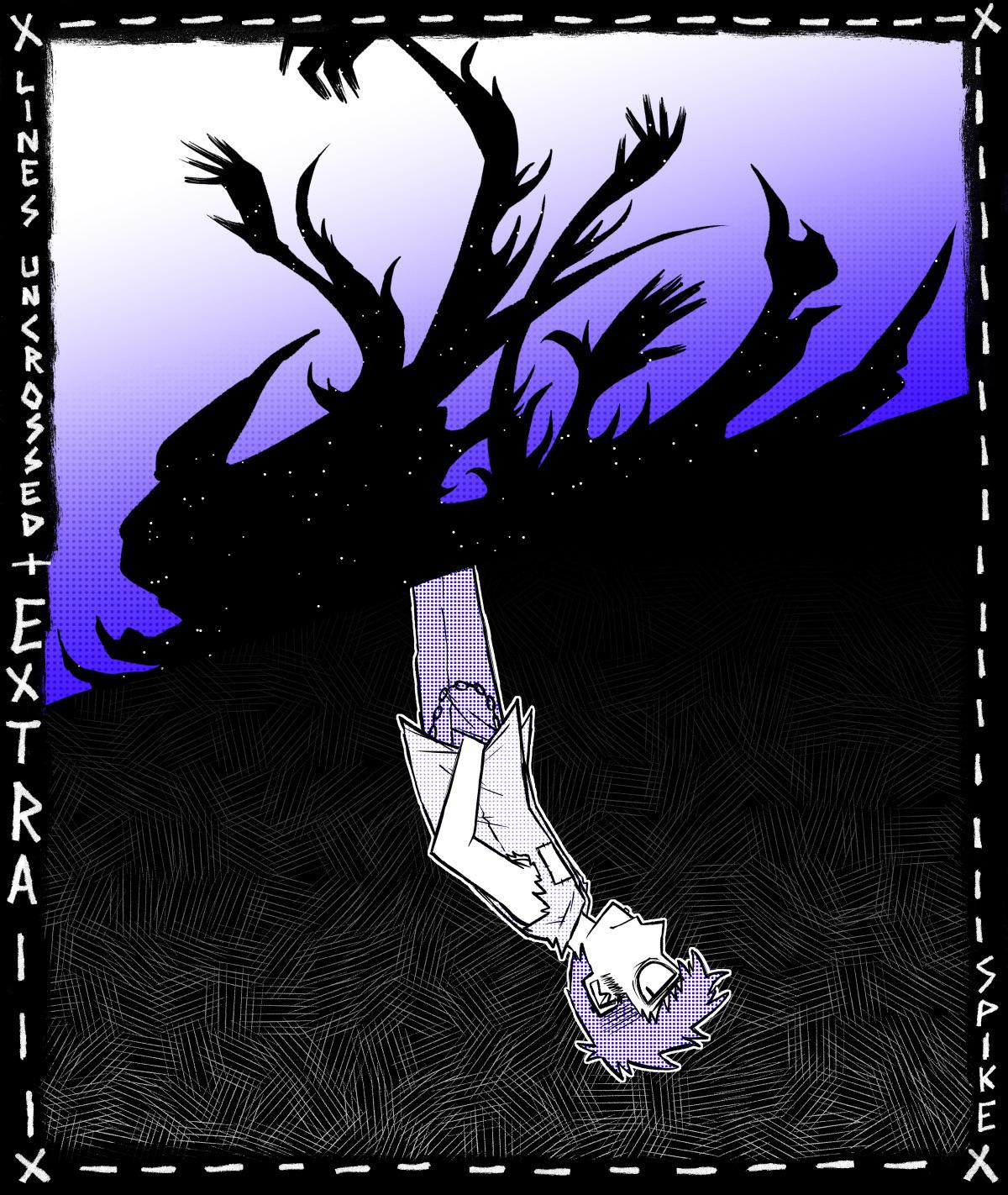 my webcomic character is ace, nonbinary, and very much void | Scrolller