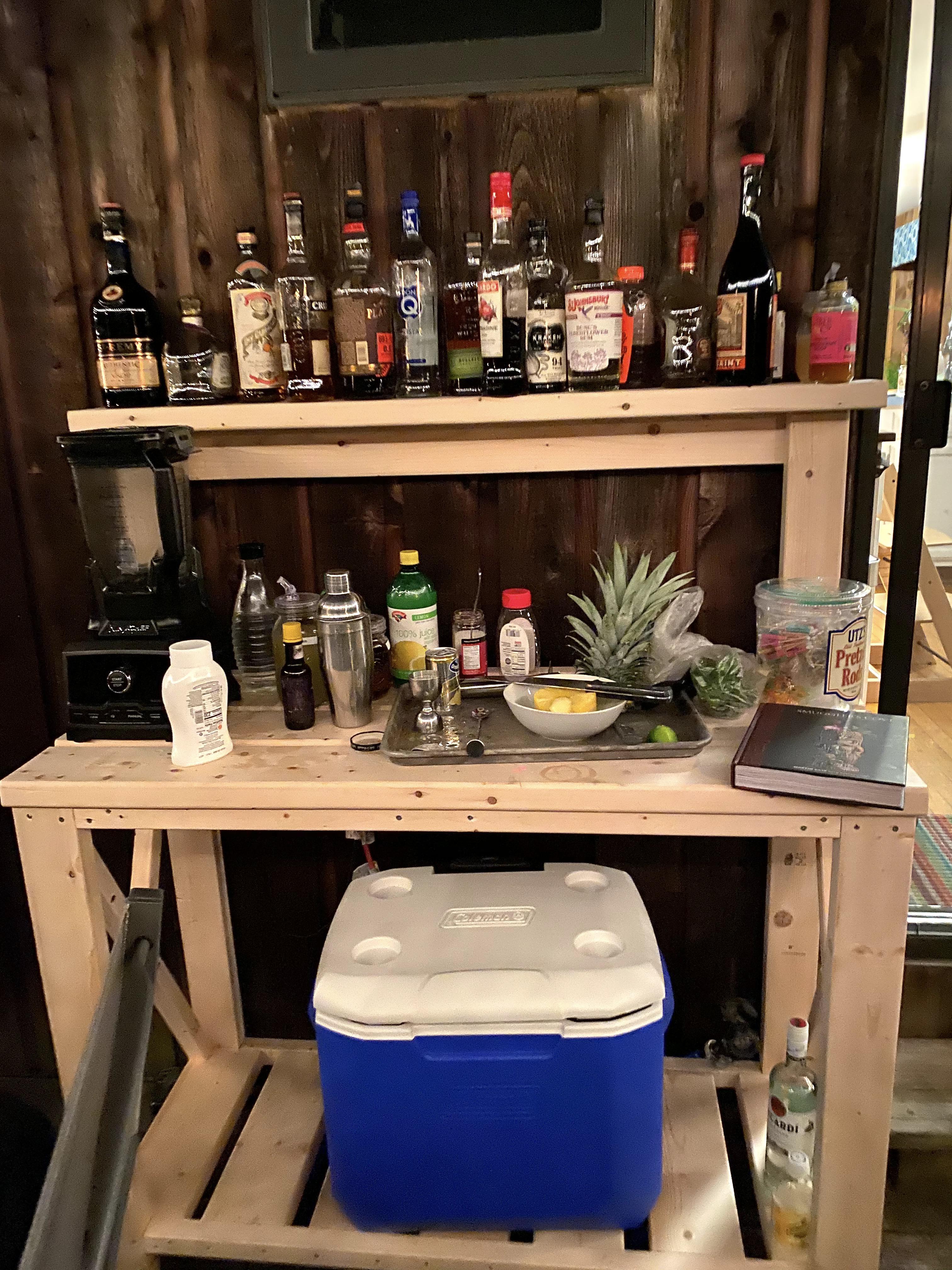My wife built an, ahem, "potting bench" for me. | Scrolller