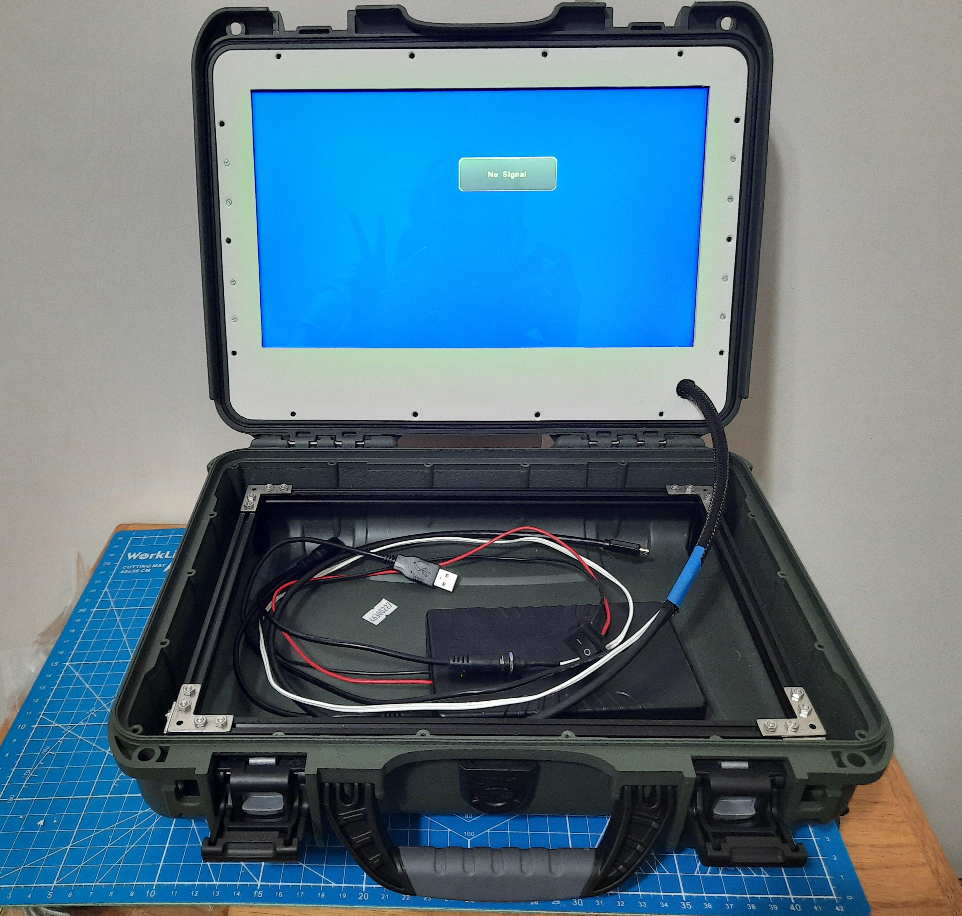 My work in progress cyberdeck | Scrolller