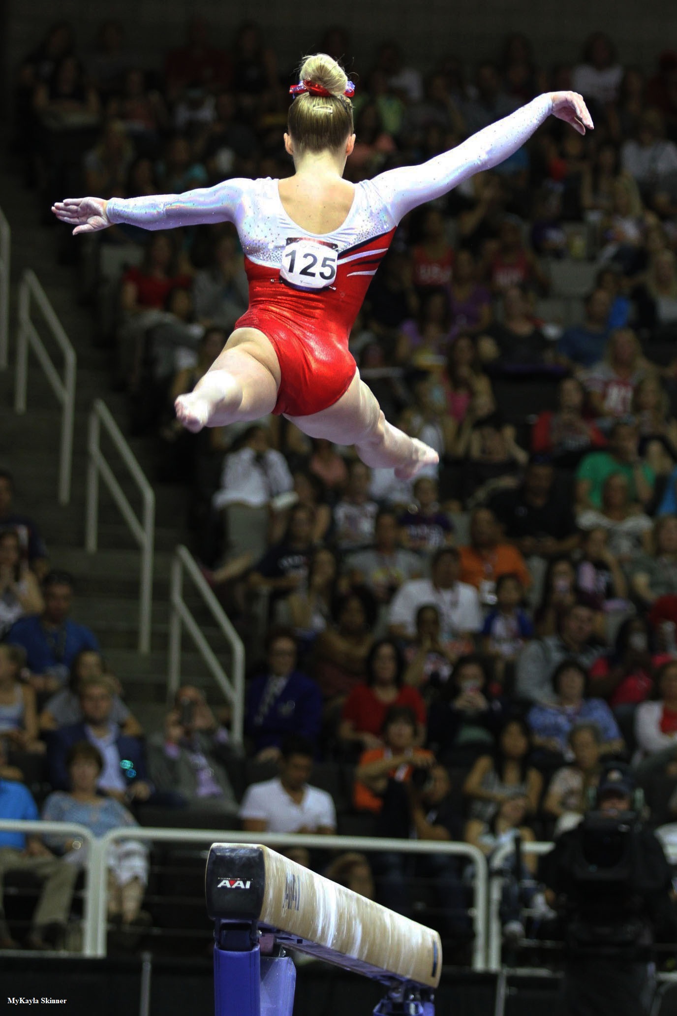 MyKayla Skinner at the 2016 Gymnastics Olympic Team Trials | Scrolller