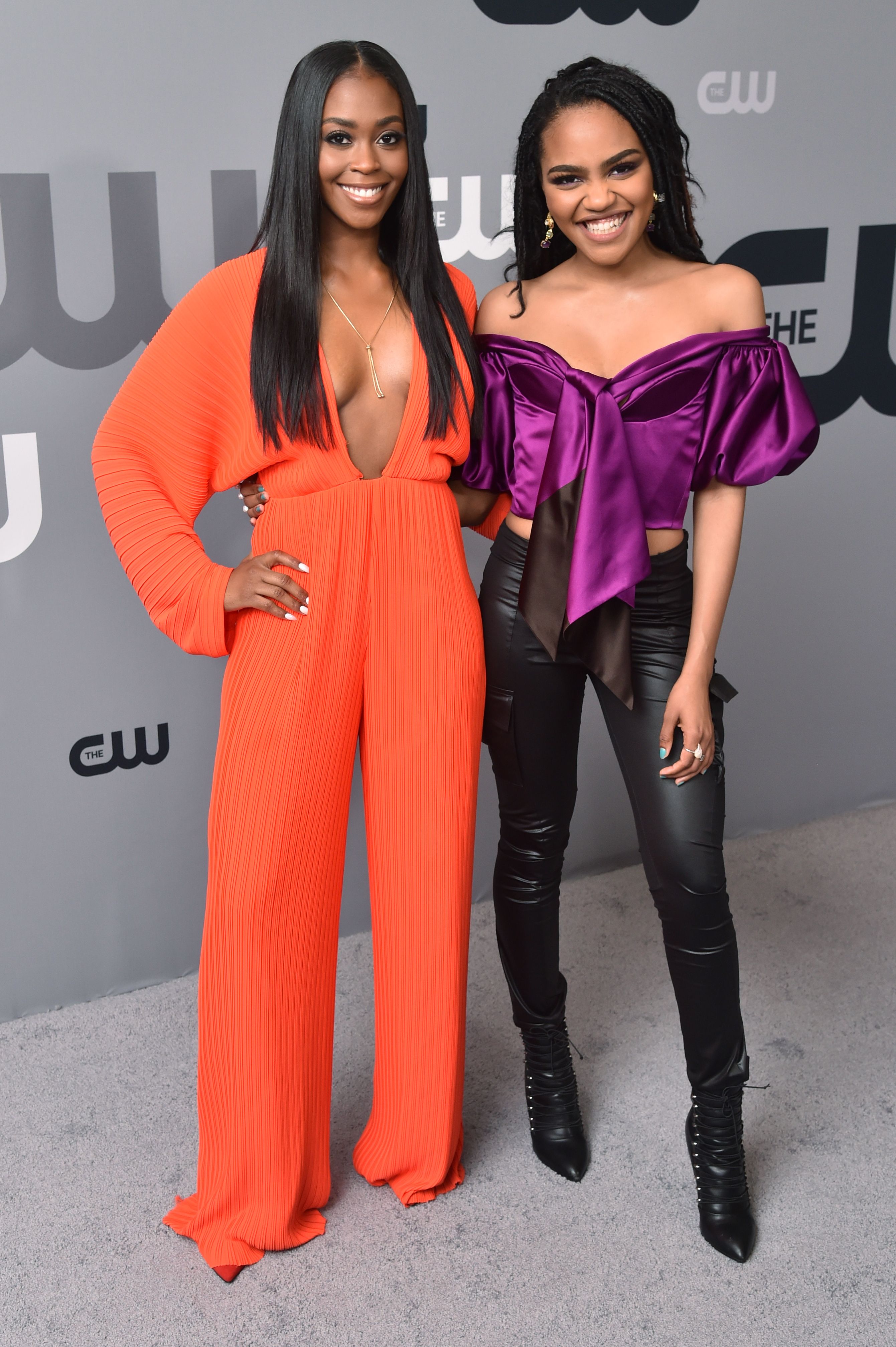 Nafessa Williams & China Anne McClain of 'Black Lightning' | Scrolller