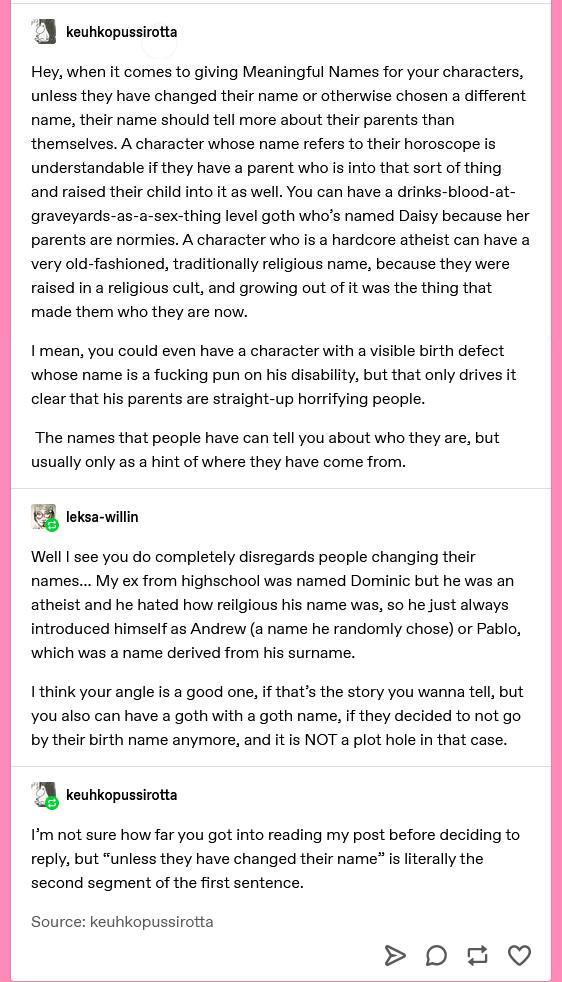 Names and reading comprehension | Scrolller